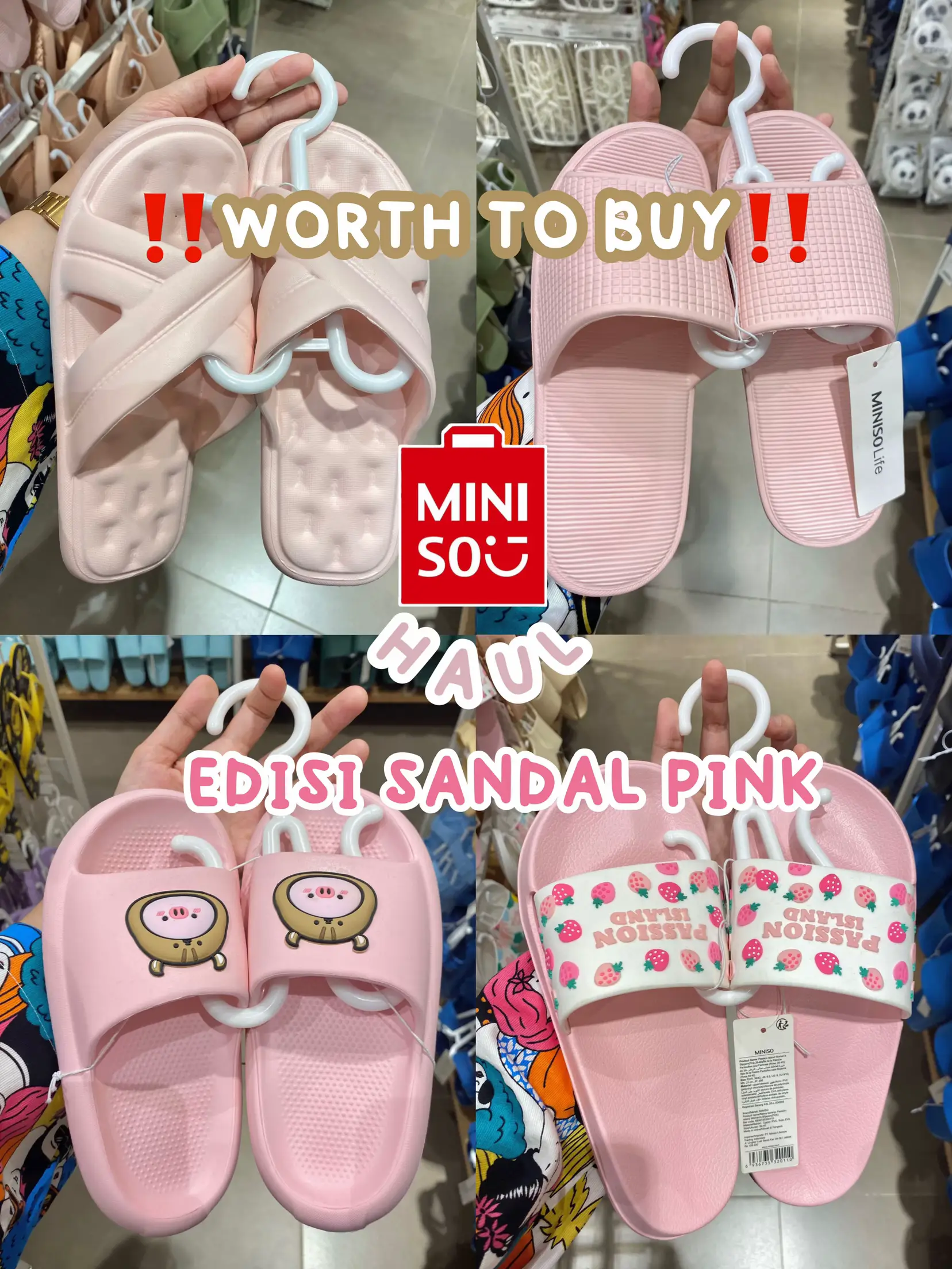 20 ide Miniso Sandal teratas di 2024