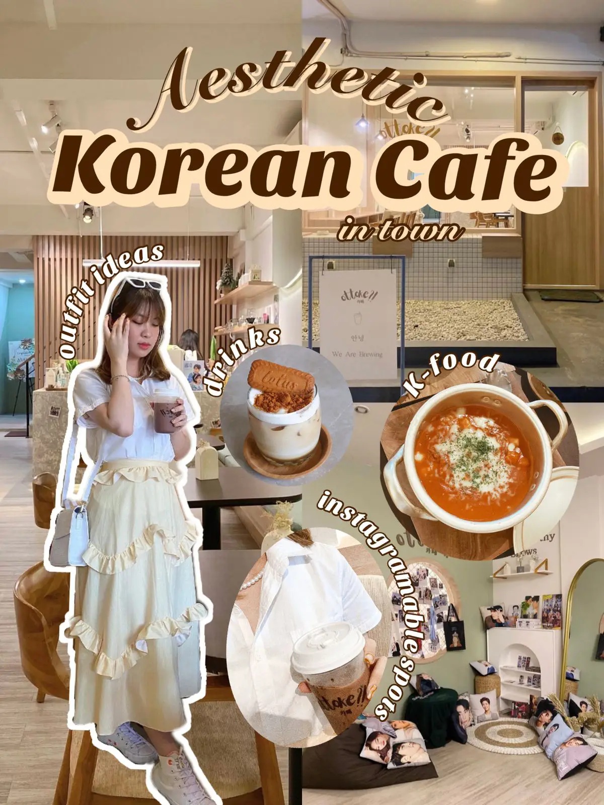 Aesthetic Korean Cafe: Bekasi | Galeri diposting oleh earlyjenn | Lemon8