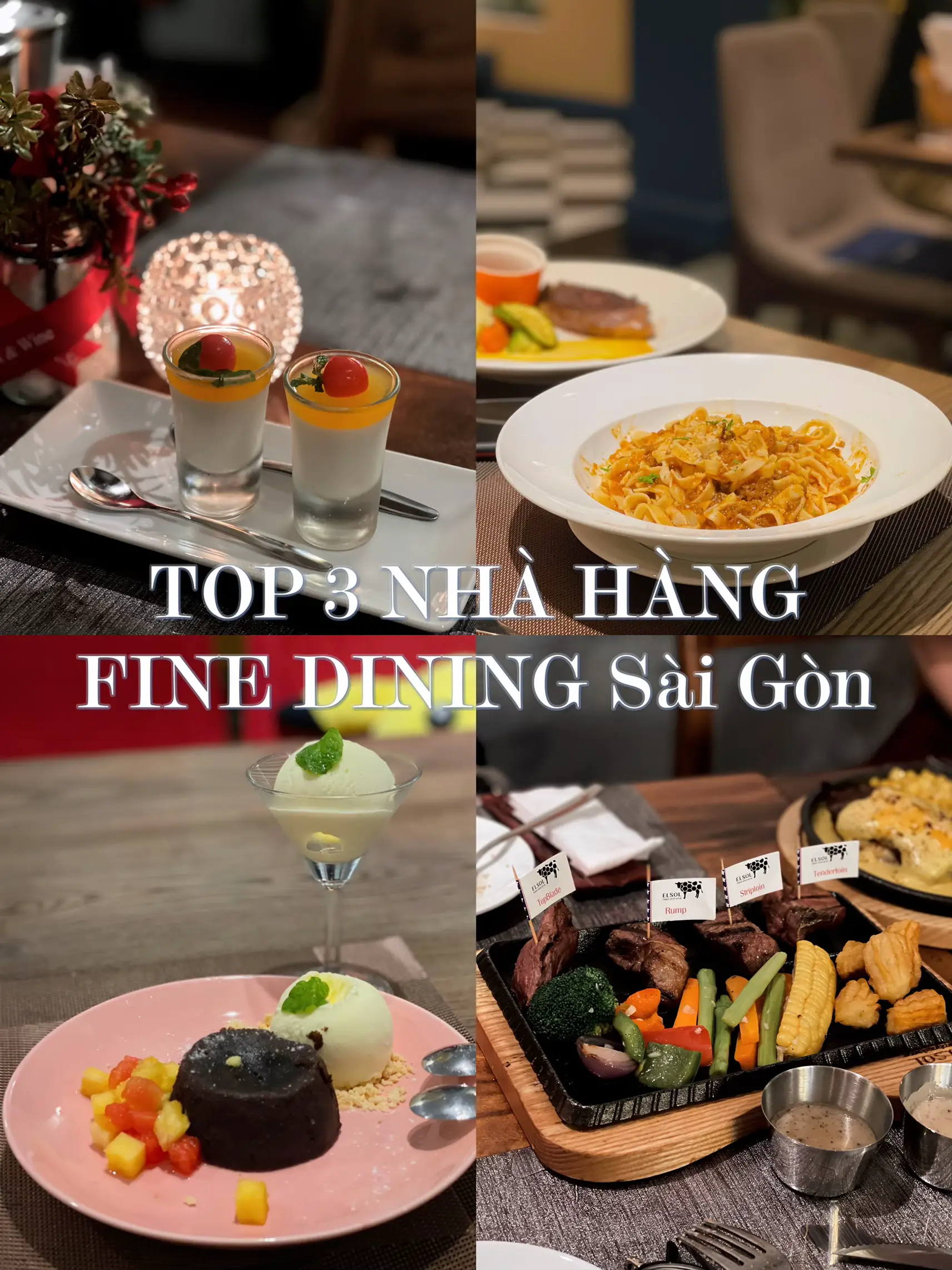 TOP 3 NHÀ HÀNG FINE DINING SANG CHẢNH TẠI SÀI GÒN🥂 | Bộ sưu tập do ...