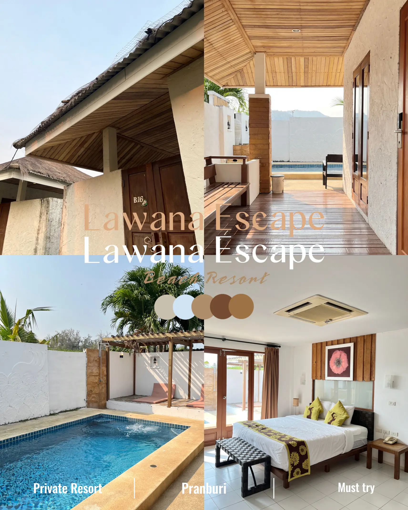 รีสอร์ตสไตล์บาหลี ปราณบุรี ไพรเวทสุดๆ คนละ 1000 นิดๆ | แกลเลอรีที่โพสต์ ...