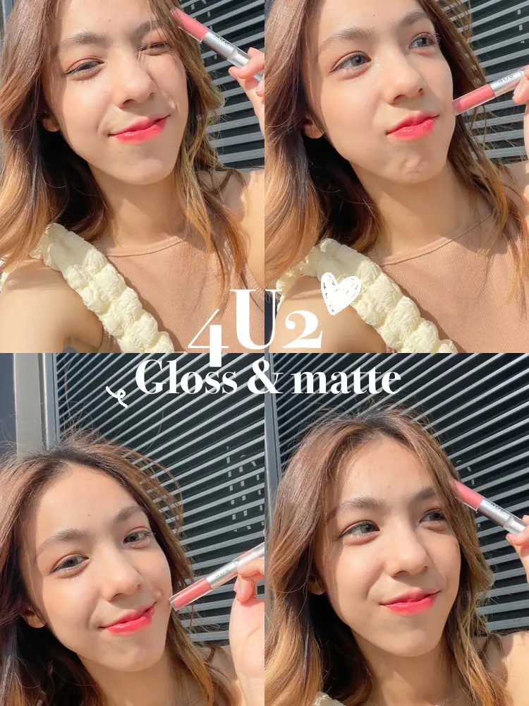 ป้ายยาลิป4U2 gloss&matteฉ่ำๆ | แกลเลอรีที่โพสต์โดย Ma Review Kann🫧 | Lemon8