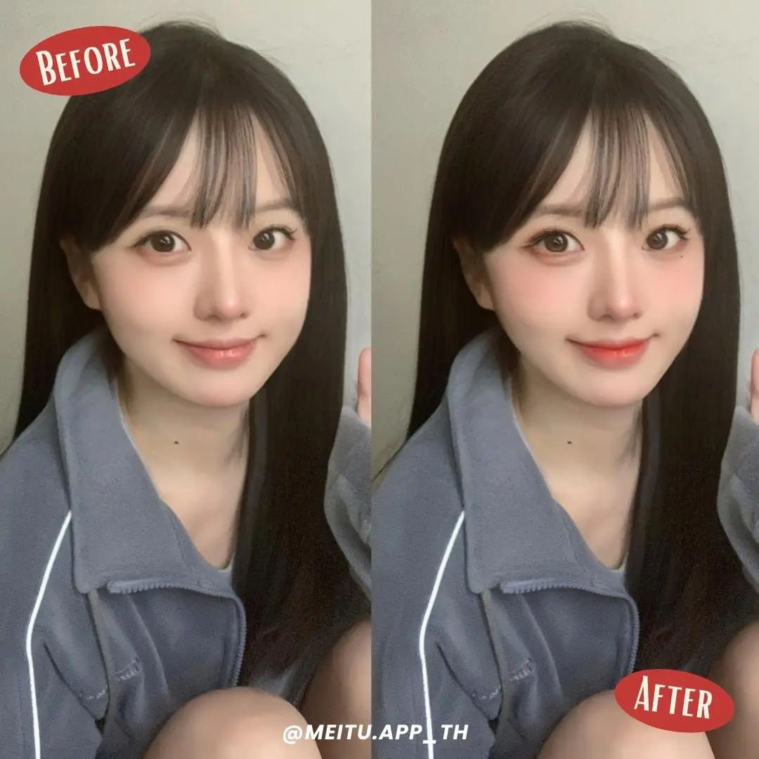 💘ปรับหน้าให้เป๊ะ ด้วยแอปเหมยตู (Meitu) 💋💌 | แกลเลอรีที่โพสต์โดย Meitu ...