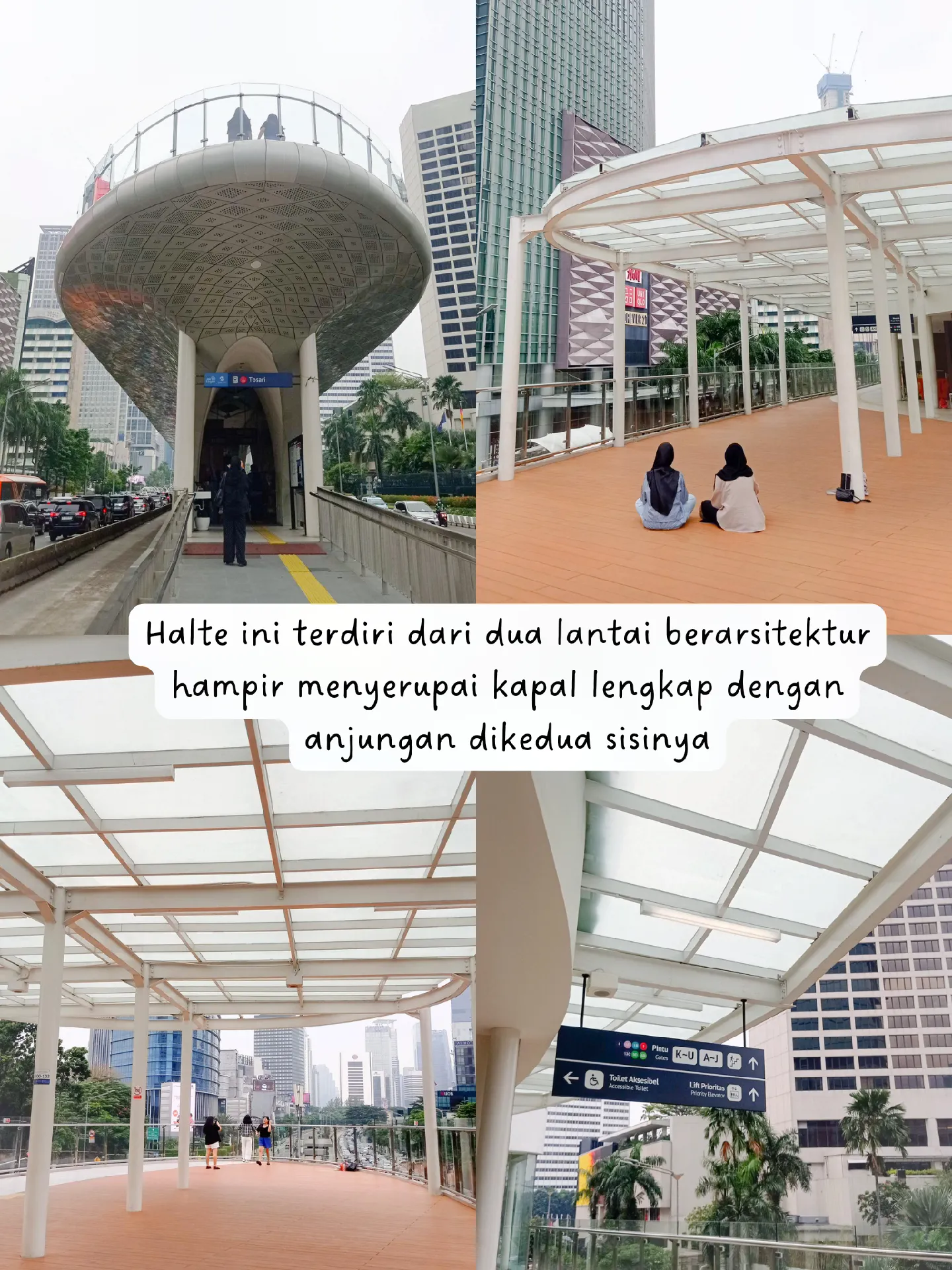 Halte Tosari Spot Foto Anak Jakarta 🤪🙌 | Galeri diposting oleh ...