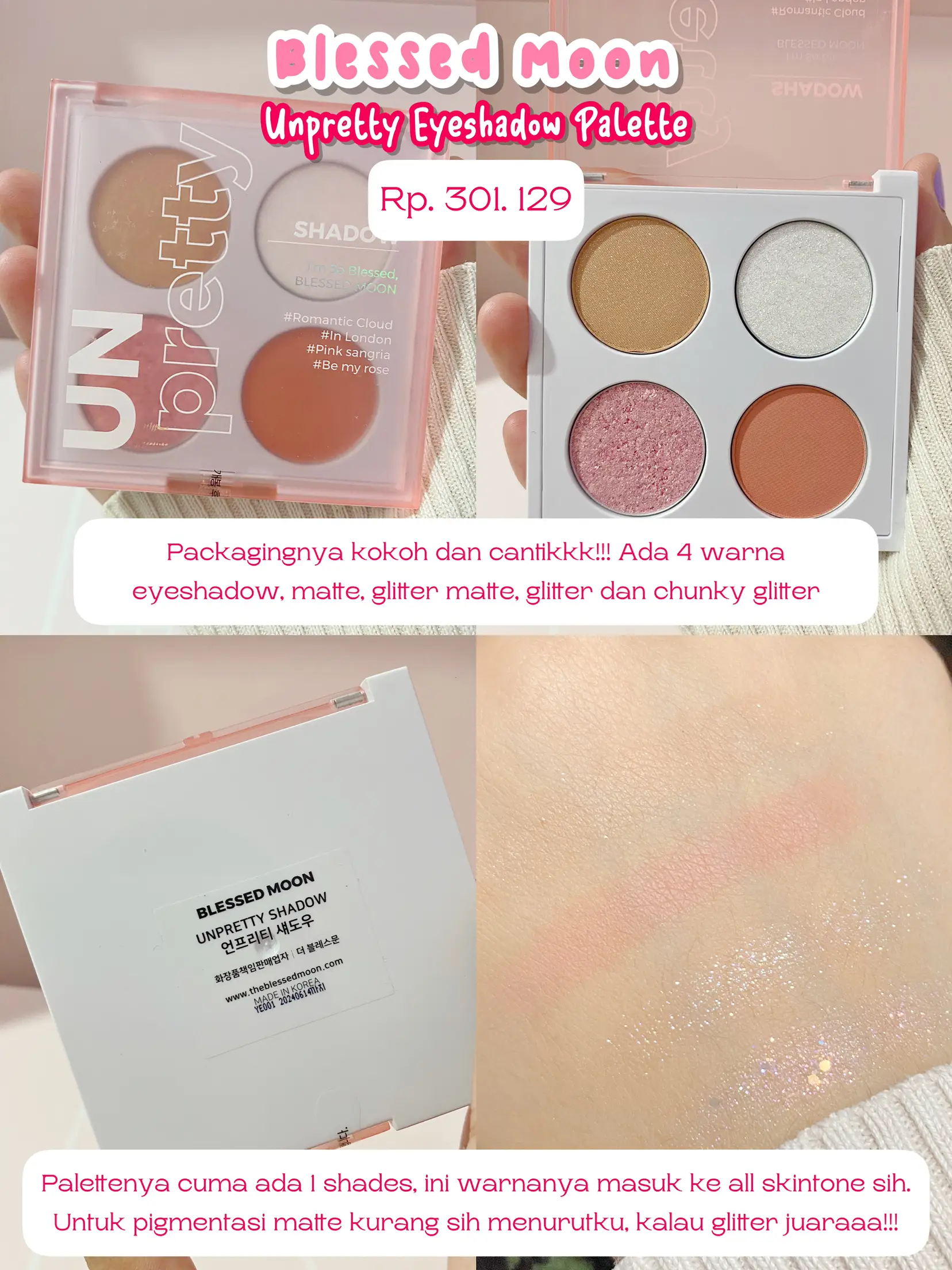 One Brand Review : Blessed Moon Makeup🌙💕 | Galeri diposting oleh Nabila Lala | Lemon8