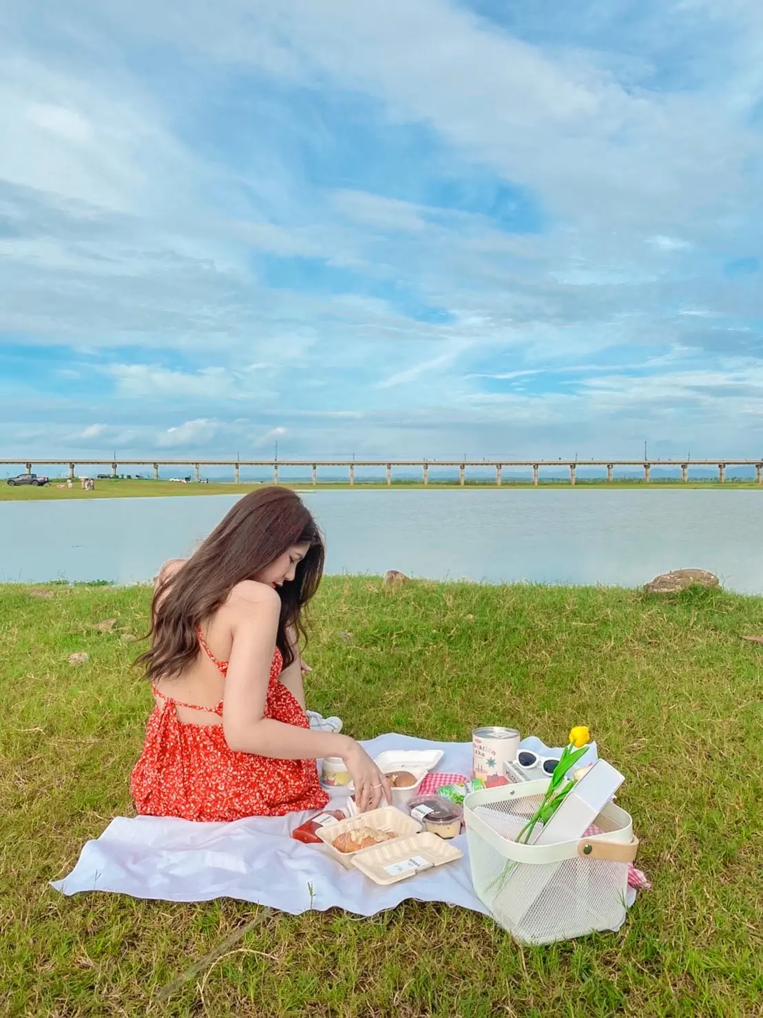 ปิคนิคริมเขื่อนป่าสักชลสิทธิ์ 🍒🥐🌷🧃📖 | แกลเลอรีที่โพสต์โดย ℬ𝒶𝒾𝓉𝑒𝒶𝓎 | Lemon8