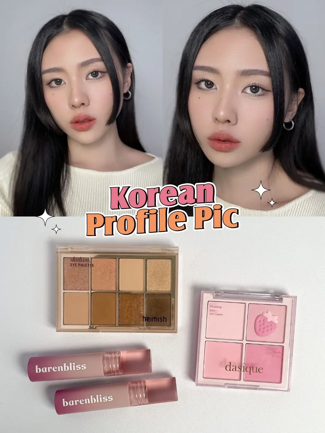 Tutorial Korean Profile Pic (MAKEUP+PHOTO) 🇰🇷📸 | Gallery posted by regina | Lemon8