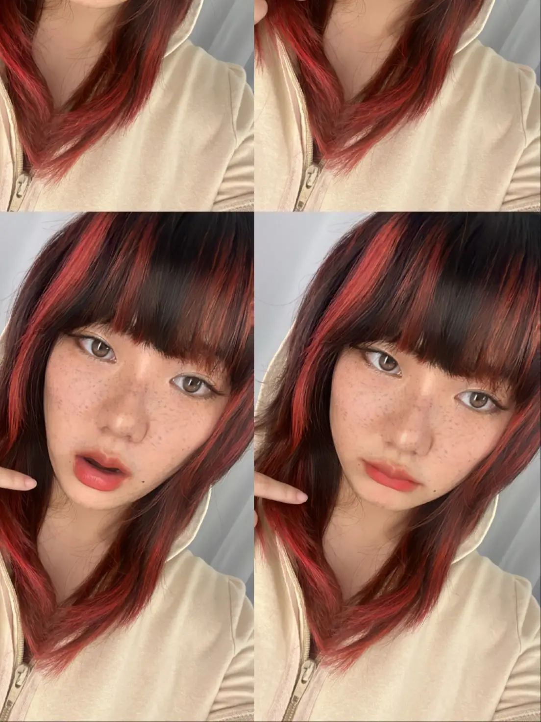 Red hair day 🍒 ️ highlight cherry hair | Gallery posted by Fillyfilm | Lemon8
