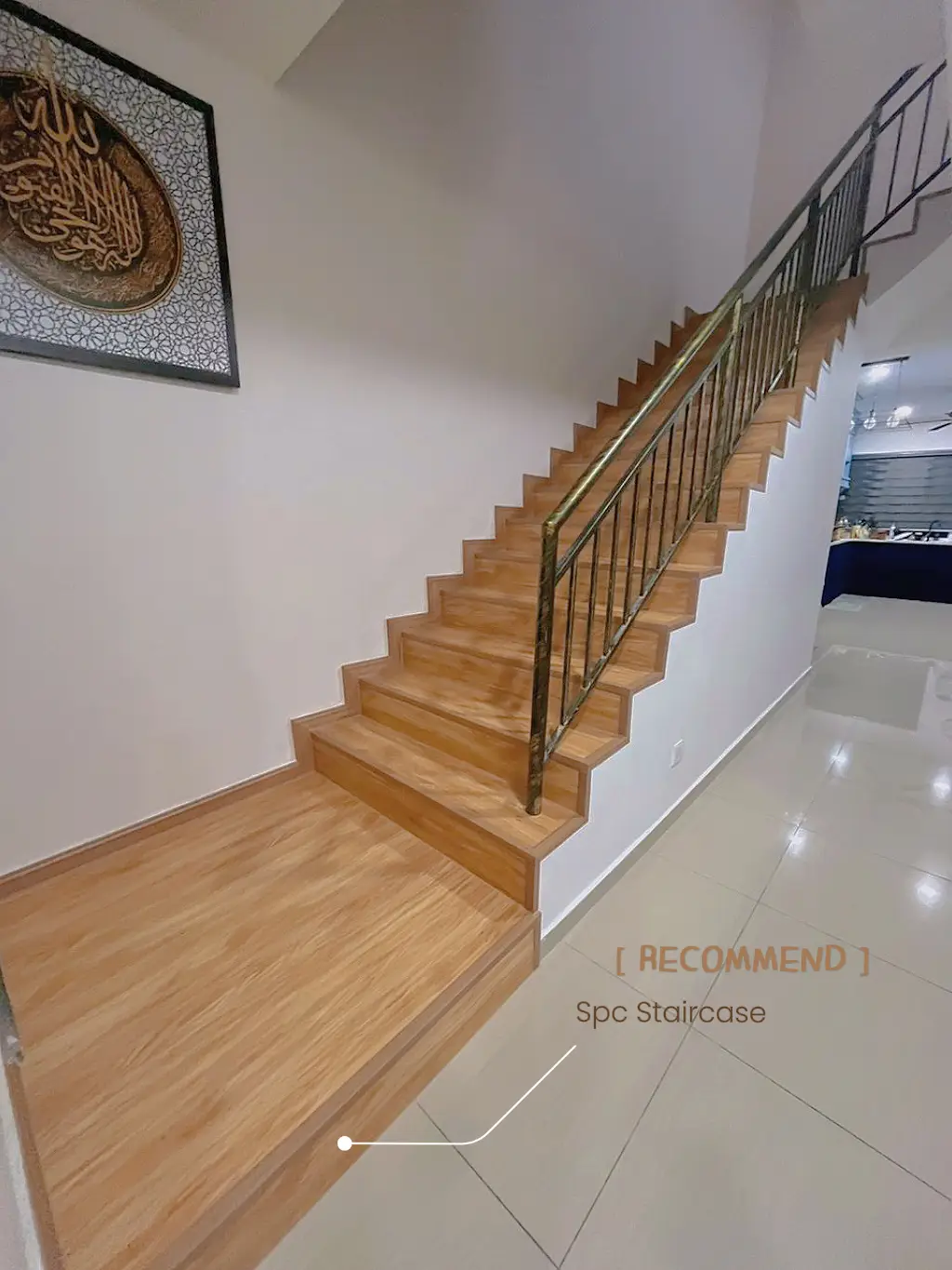 Spc flooring staircase | Galeri disiarkan oleh Top Advanced | Lemon8