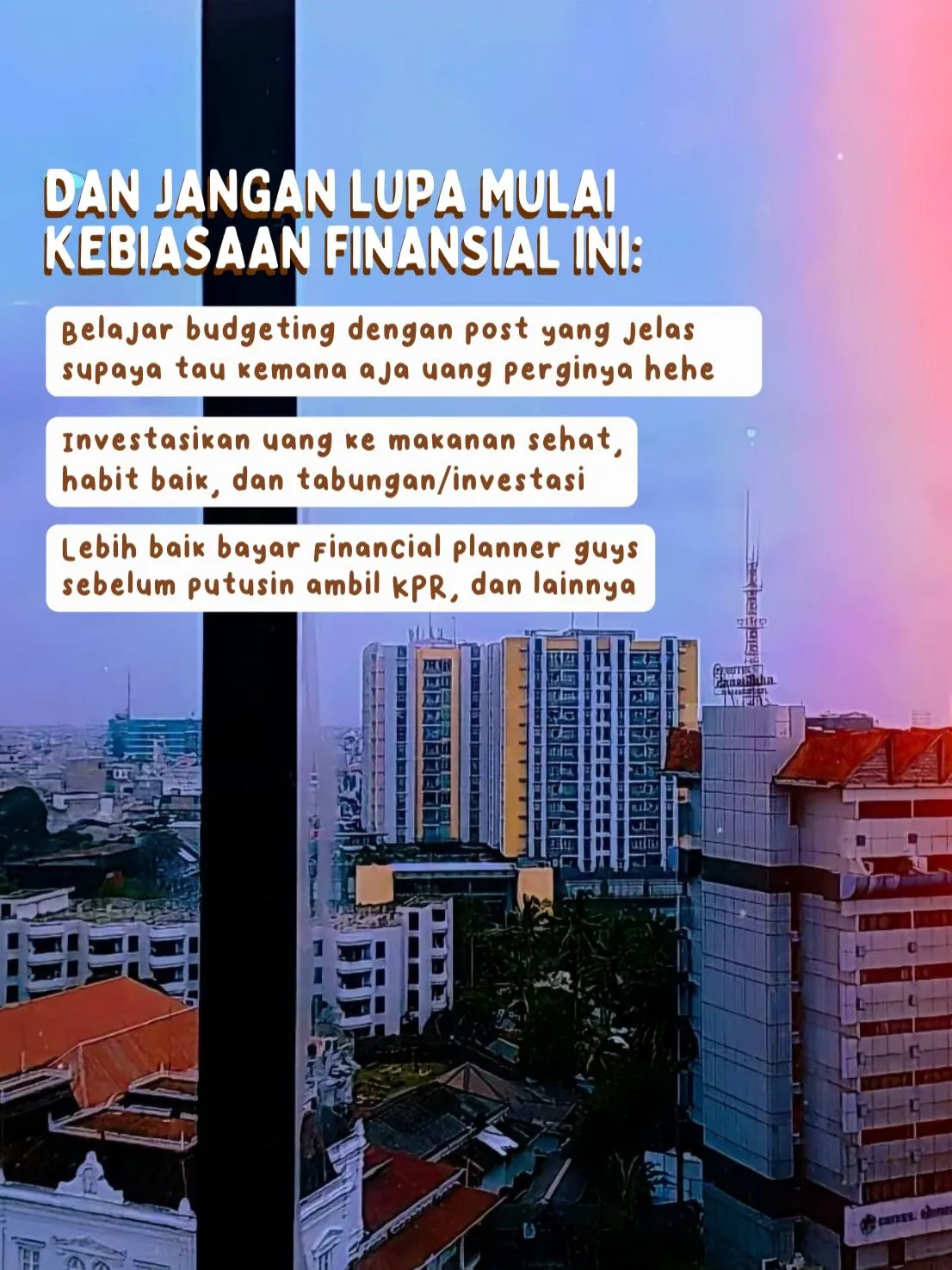 Ilmu Finansial Biar Ga Nyesel Di Hari Tua 🤑 | Galeri diposting oleh Devi Yuliana | Lemon8