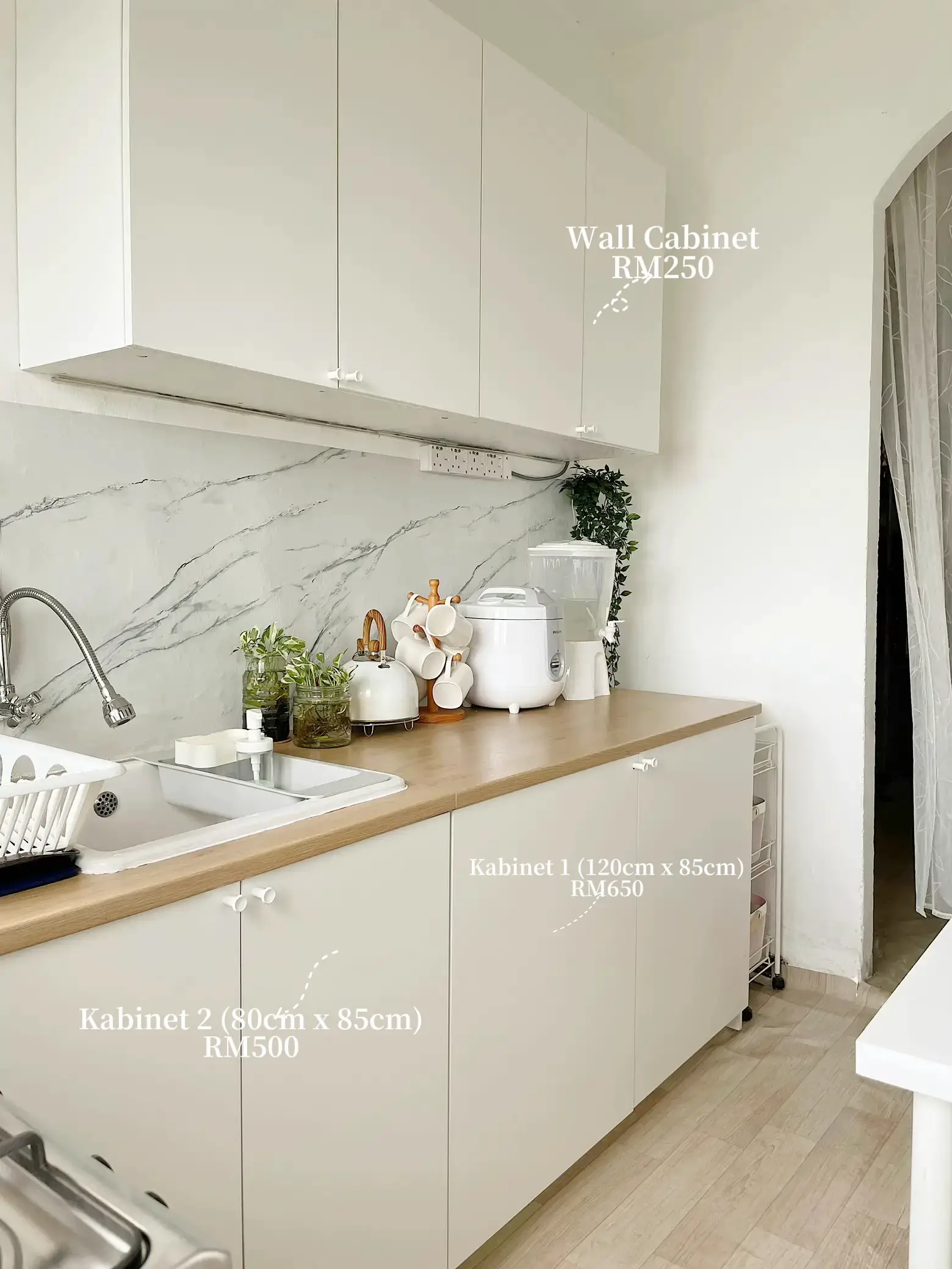 KITCHEN CABINET CANTIK UNTUK RUMAH SEWA | Galeri disiarkan oleh Rumah ...