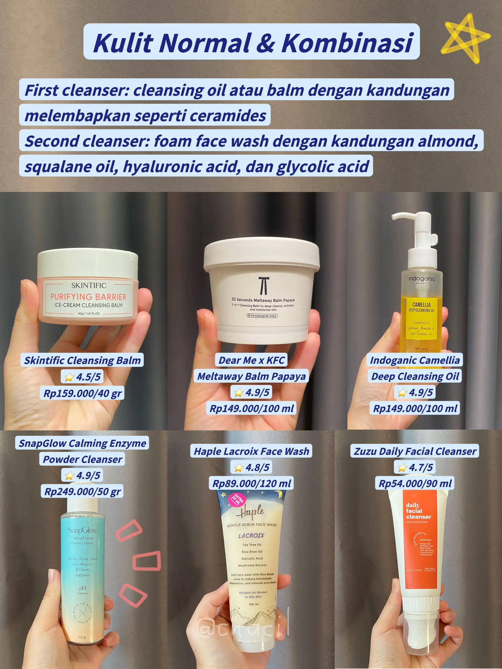 Cara Pilih Cleanser Sesuai Jenis Kulitmu, Save | Galeri diposting oleh ...
