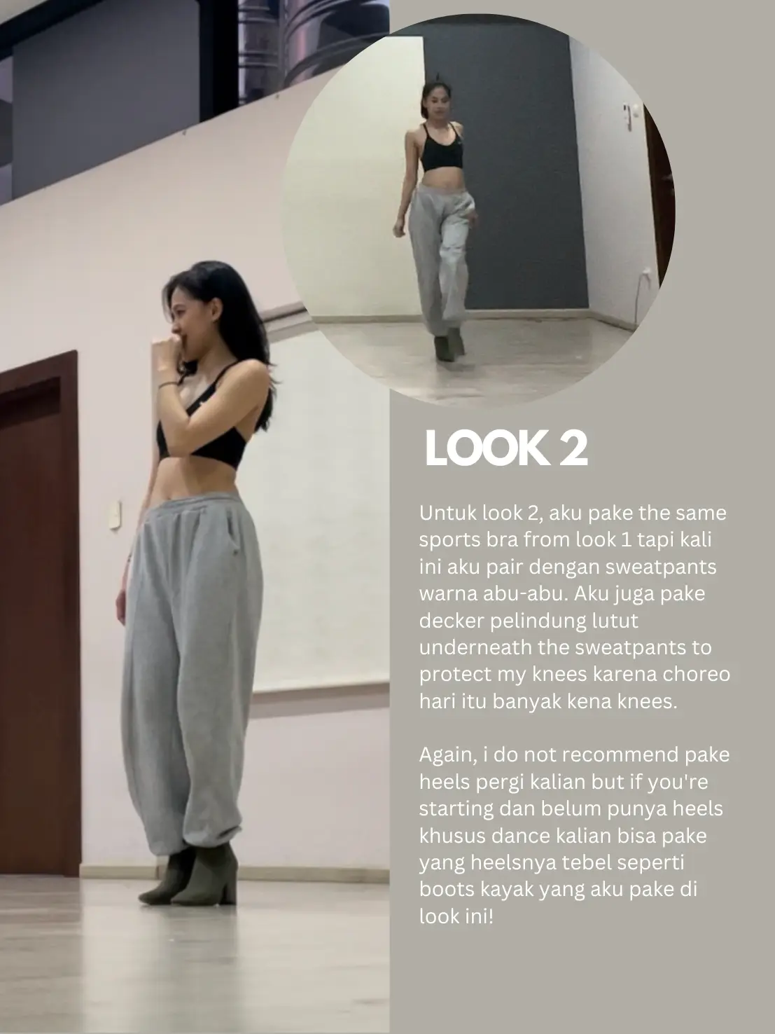 WHAT I WEAR TO HEELS DANCE CLASSES | Galeri diposting oleh chintyanindita | Lemon8
