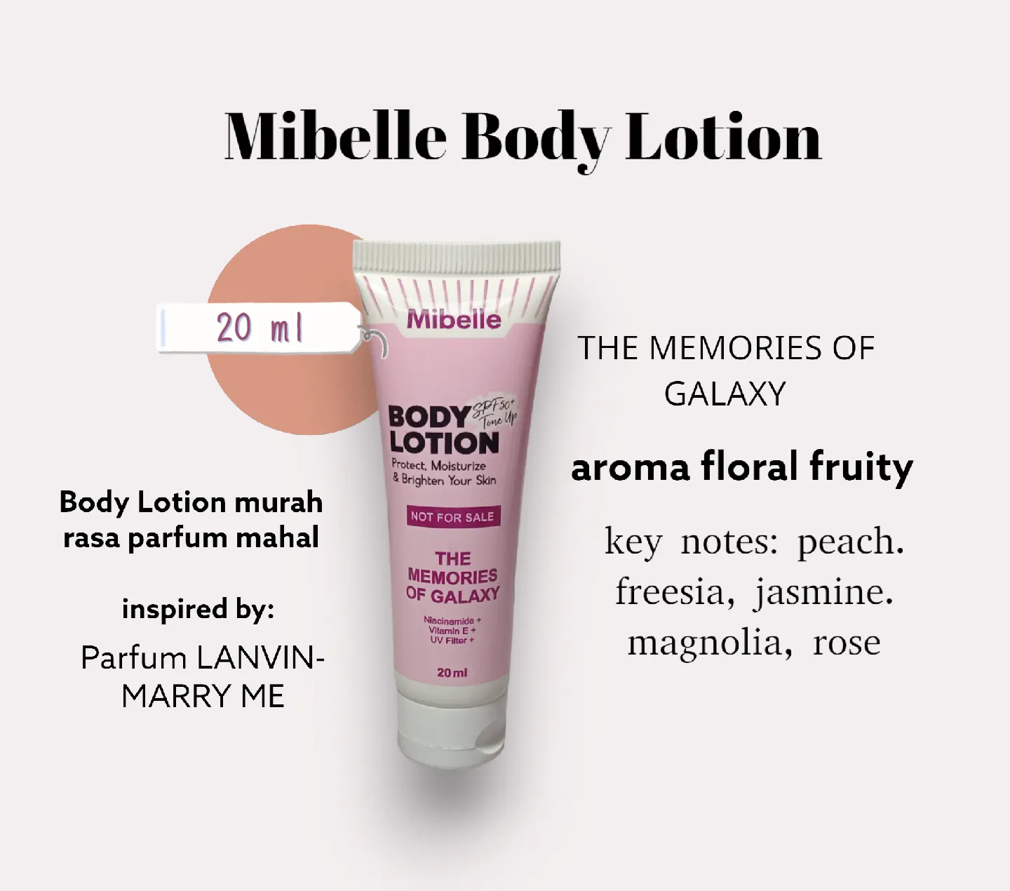 Body Lotion wangi sultan Ya Mibelle Skin | Galeri diposting oleh adma | Lemon8