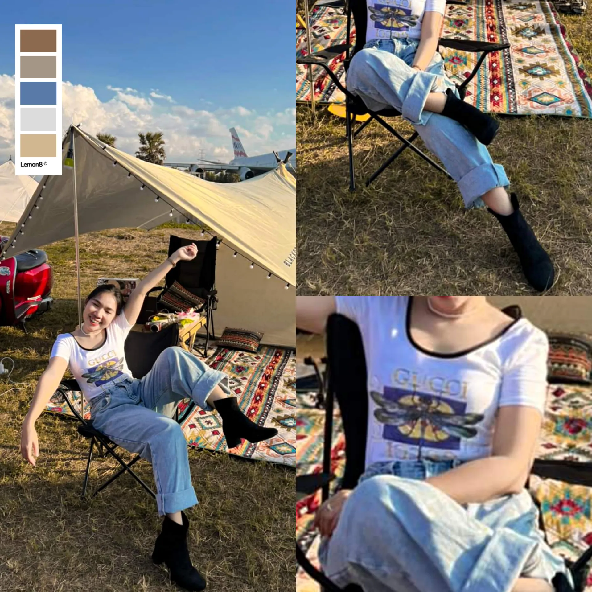 แจกไอเดีย "แต่งตัวไปแคมป์" | แกลเลอรีที่โพสต์โดย Prissy | Lemon8