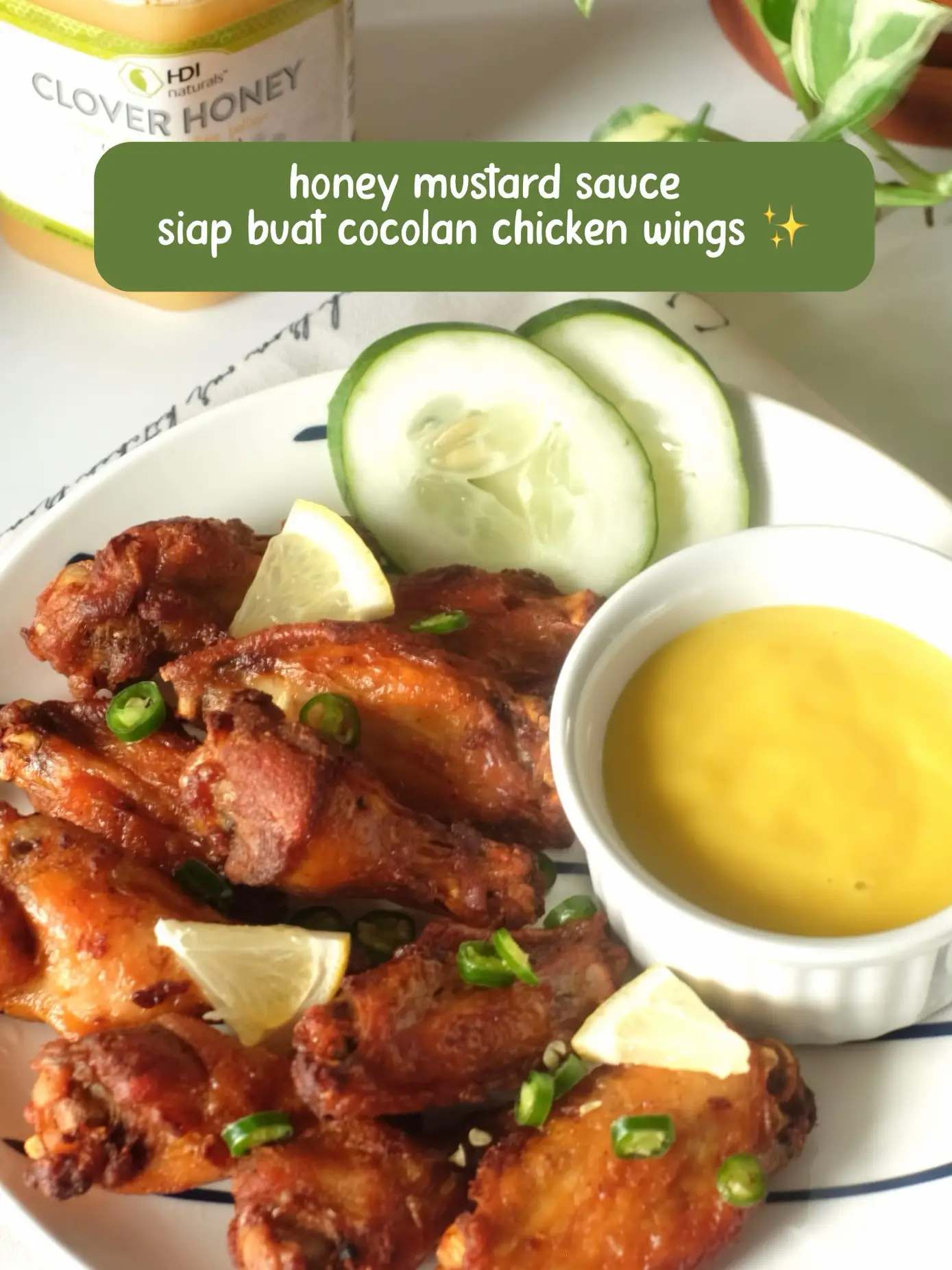 HONEY MUSTARD SAUCE PAKE 4 BAHAN 🍯‼️ | Galeri diposting oleh ourlifecorner | Lemon8