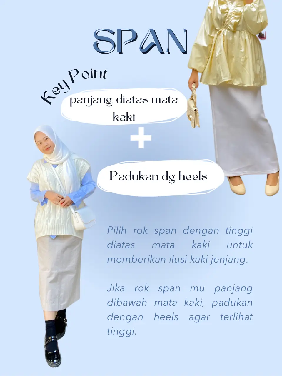 INI DIA ROK YANG COCOK UNTUK TINGGI 150CM! 💗 | Galeri diposting oleh ...