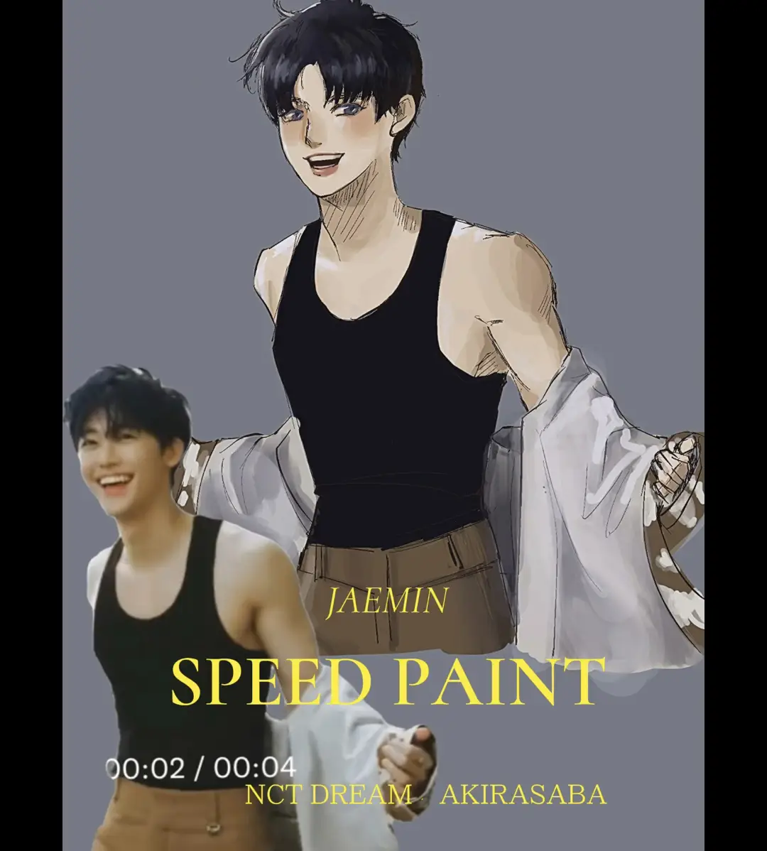 [Speed paint ] วาดรูปแจมิน nct dream | วิดีโอที่เผยแพร่โดย Akirasaba | Lemon8