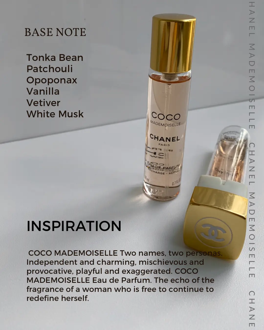 Perfume Review : Chanel COCO Mademoiselle | Galeri diposting oleh Lea Mabelle 🐉 | Lemon8