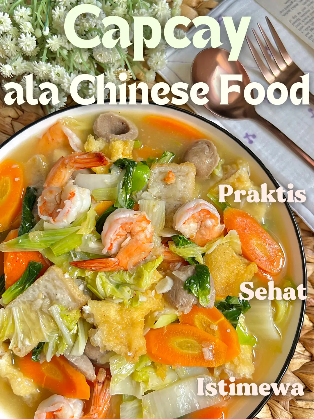Capcay ala Chinese Food🍲🥕🍤 | Galeri diposting oleh Angeline Metta | Lemon8