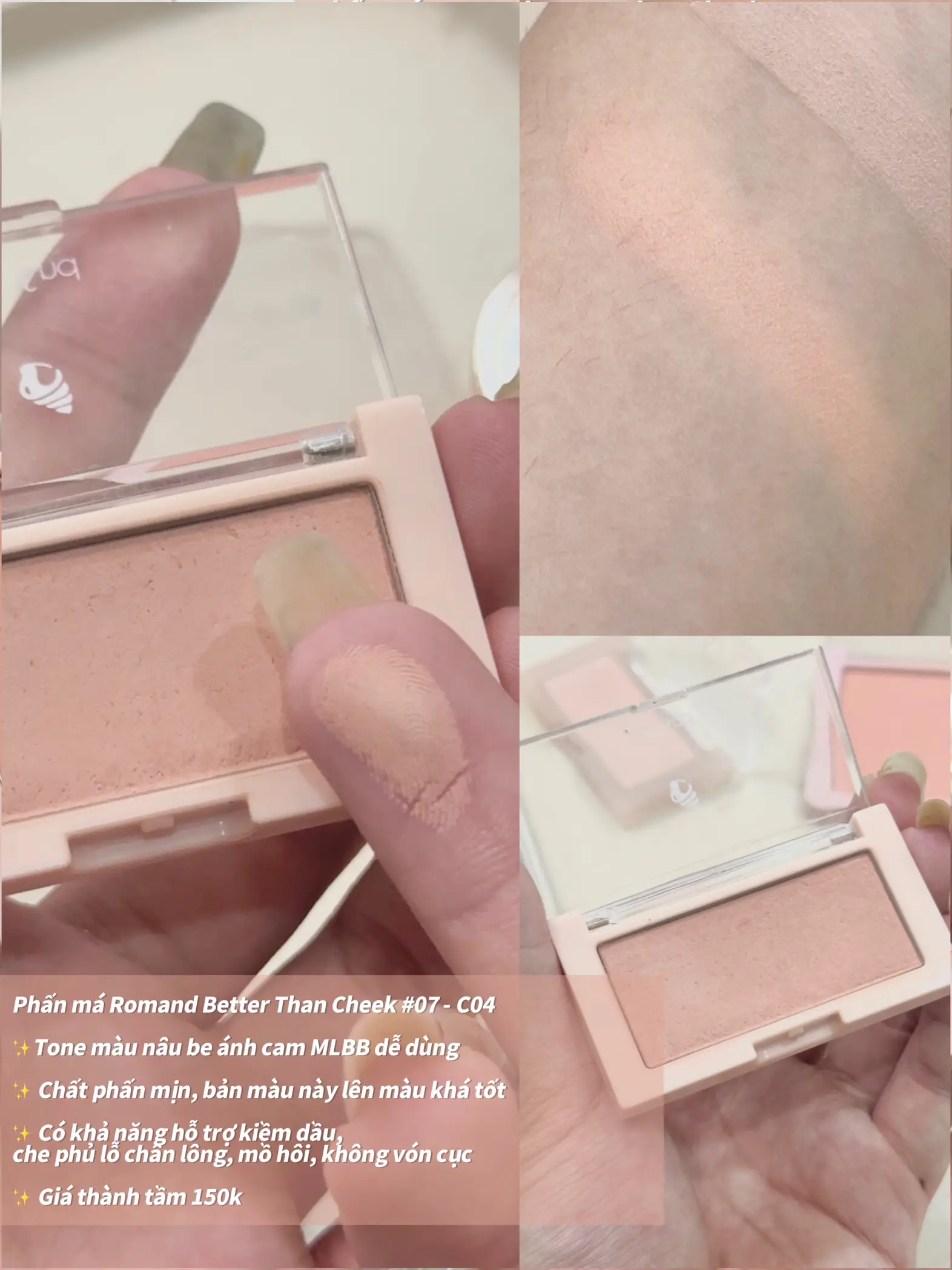 CÁC LOẠI PHẤN MÁ TONE MLBB CHUẨN HÀN | Bộ sưu tập do Lapis đăng | Lemon8