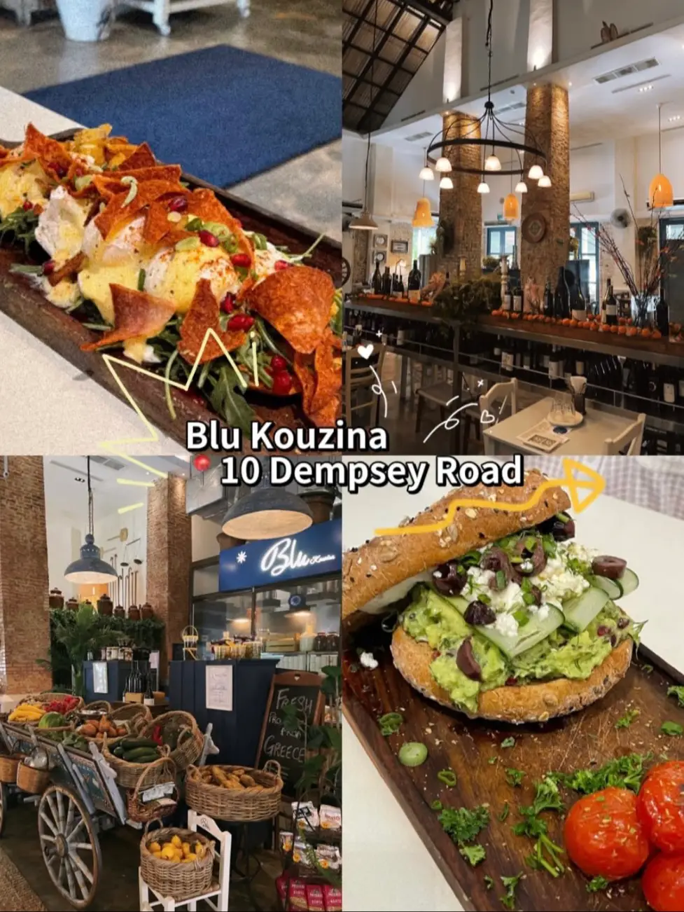 🇬🇷 Greek Eggs Benedict & Avo Toast found here! | Video published by Xin ...