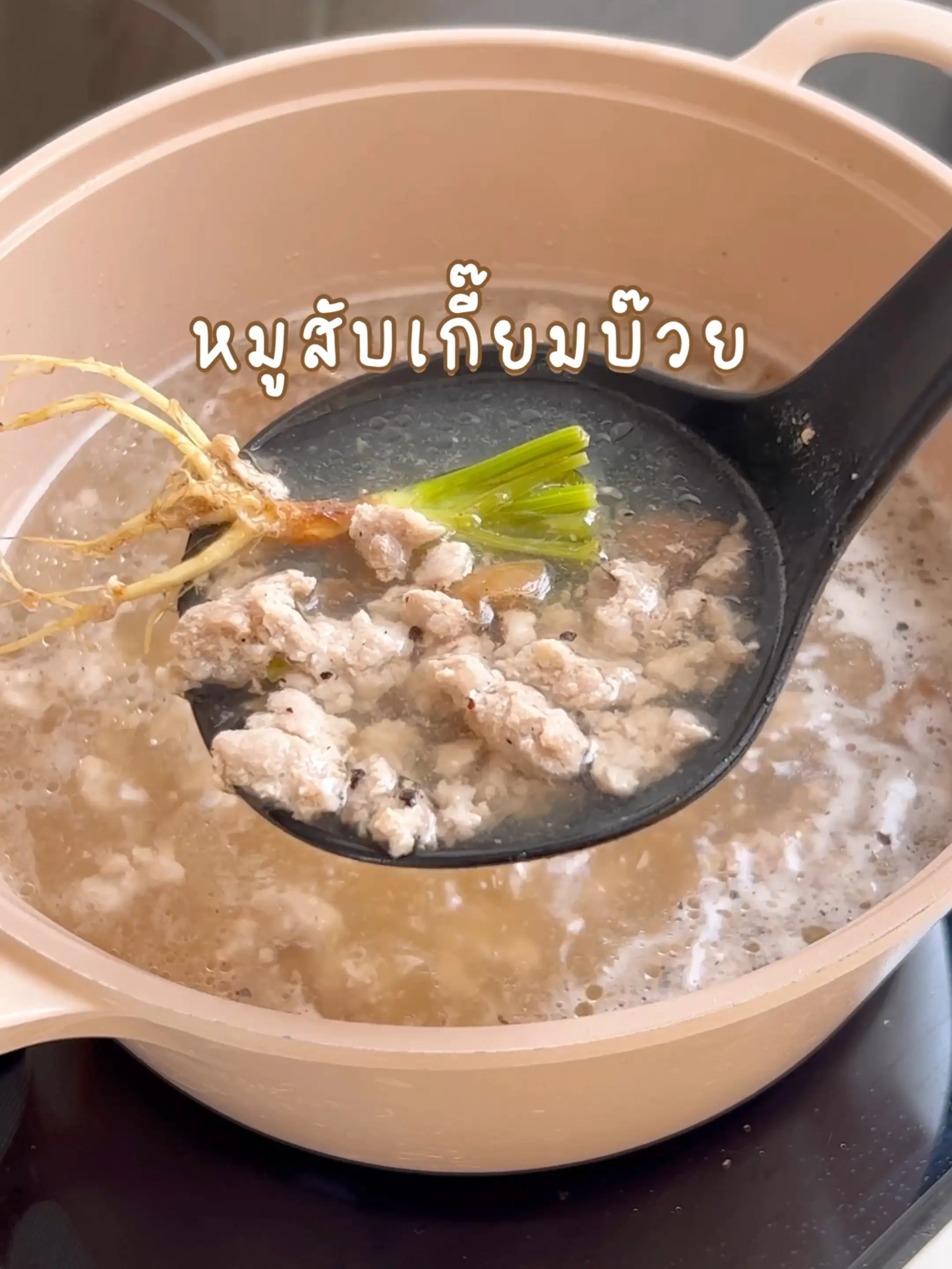 🥣 หมูสับเกี๊ยมบ๊วย | วิดีโอที่เผยแพร่โดย Uniconnnn | Lemon8