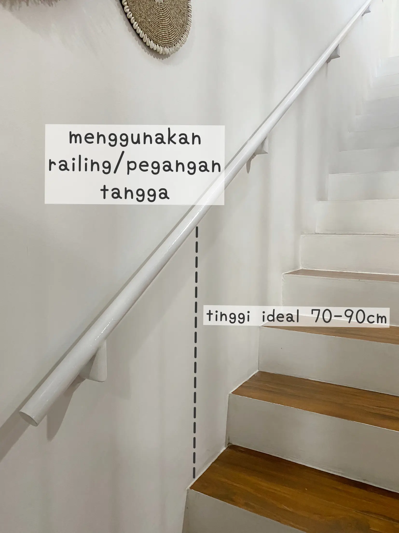 Tips agar tangga nyaman | Galeri diposting oleh stellarhouse | Lemon8