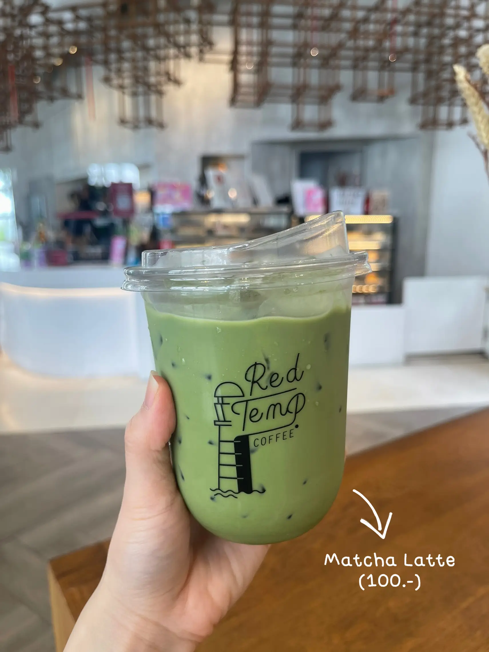 Red Temp Coffee Cafe Good View Beautiful Light. Very Beautiful Sea ...