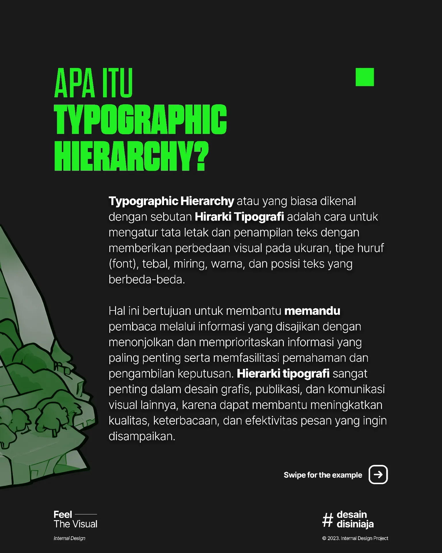 Hirarki Tipografi dalam Desain | Gallery posted by Internal Design | Lemon8