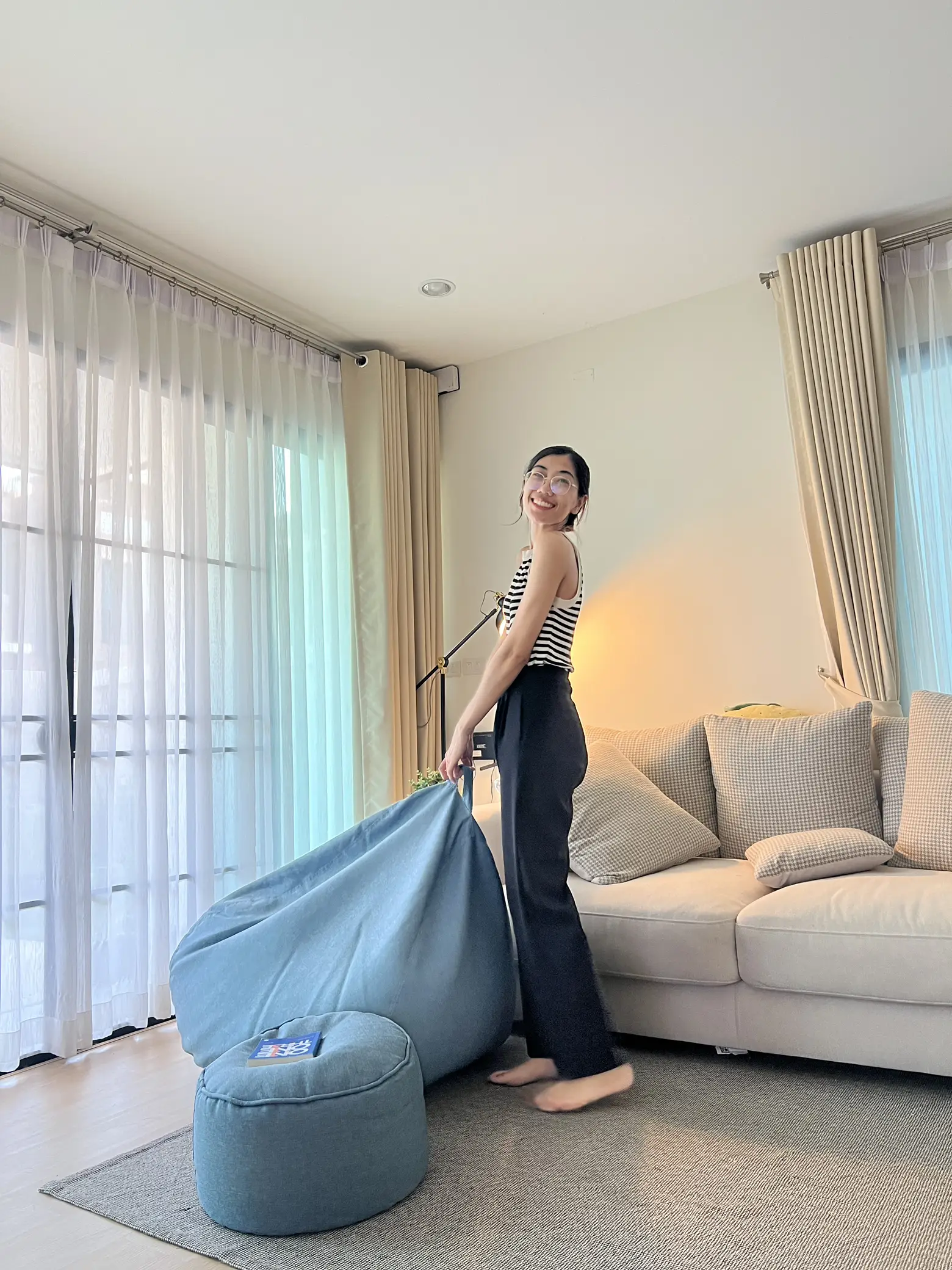 BEAN BAG ที่ถูกต้อง 🛋️🧺 | แกลเลอรีที่โพสต์โดย 💘 JANECHN | Lemon8