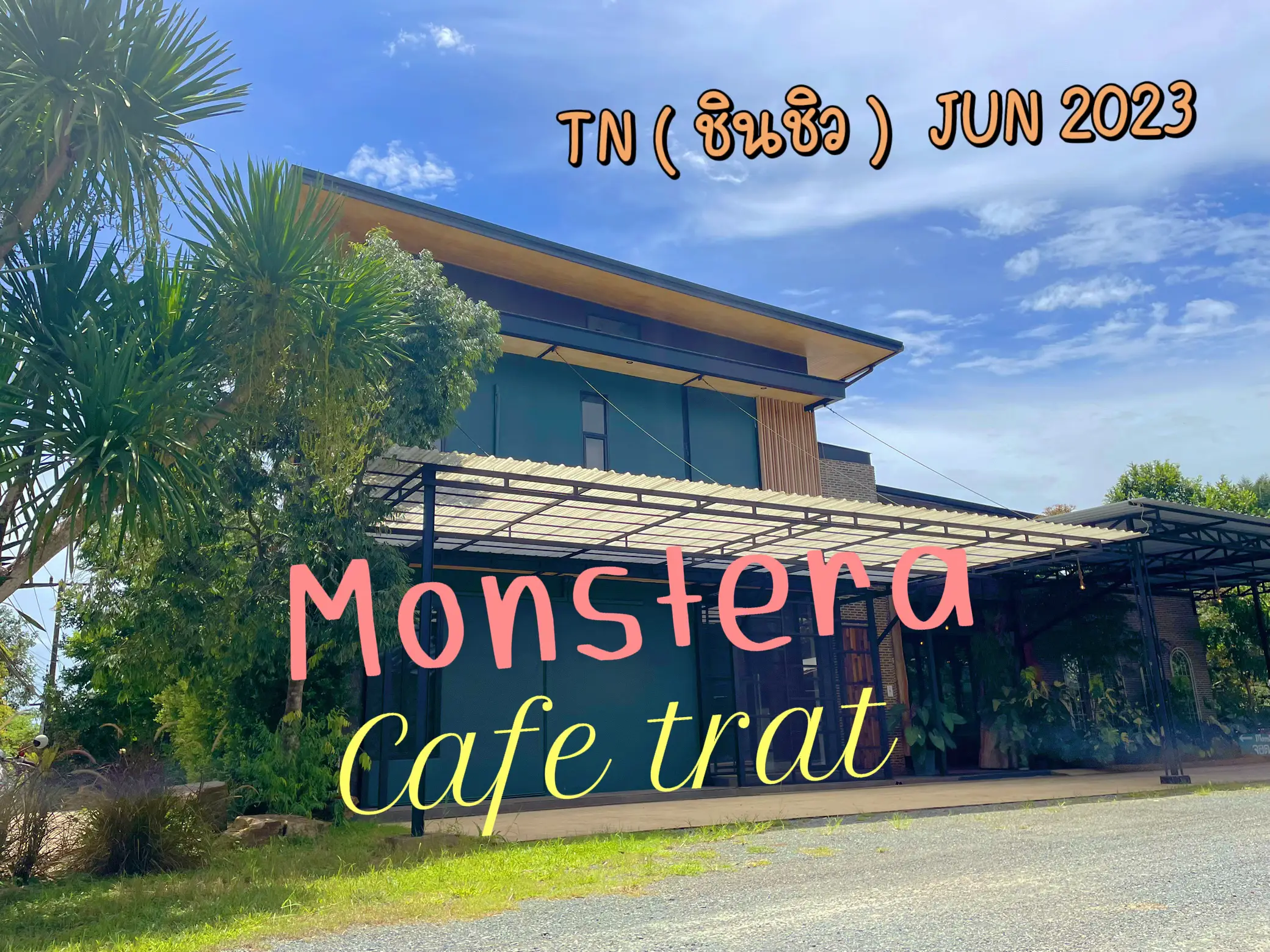 คาเฟ่ ต้องไปชิว TN ( ชินชิว ) Monstera Cafe trat | แกลเลอรีที่โพสต์โดย ...