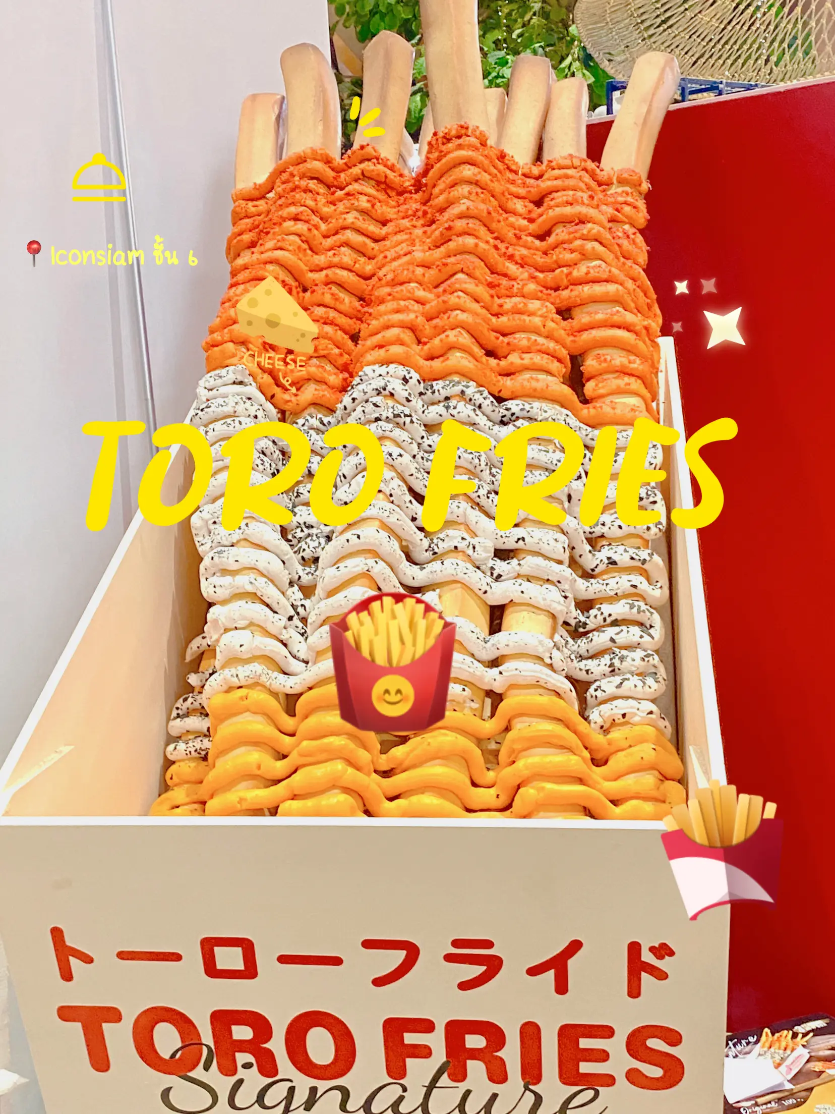 TORO FRIES เฟรนฟรายยาว ต้องลองกรอบอร่อยยย 🍟😋 | แกลเลอรีที่โพสต์โดย ...