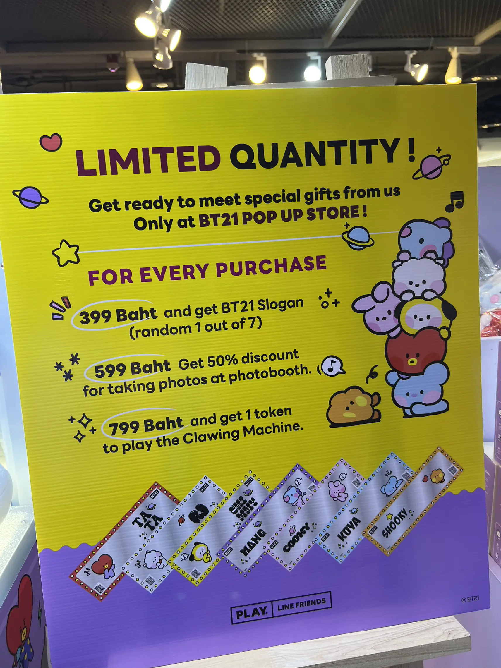 BT21 Pop up store @SiamCenter | แกลเลอรีที่โพสต์โดย Natt | Lemon8