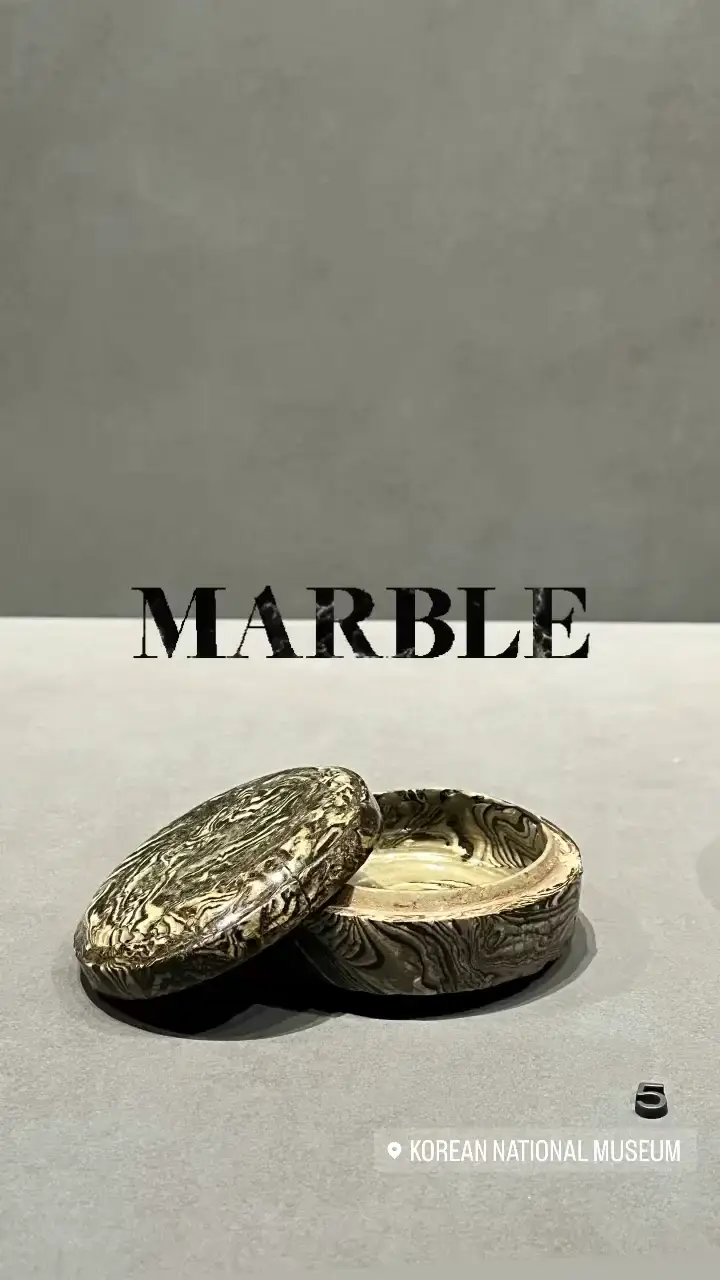 Marble container in Korean style 💕 | Video published by Merendero | Lemon8
