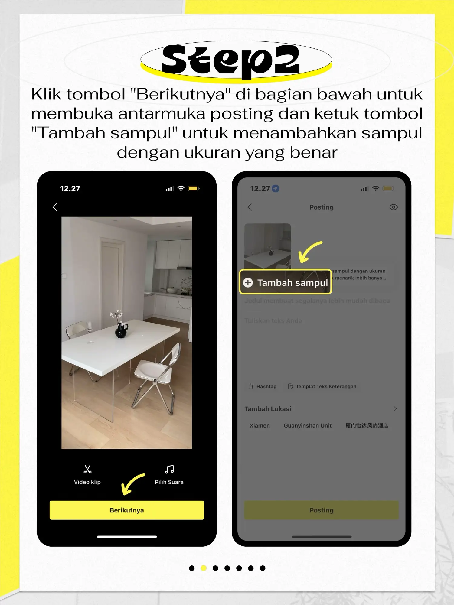 Edit Sampul Video Layaknya Profesional! 😎 | Galeri diposting oleh Lemon8_tutorial | Lemon8