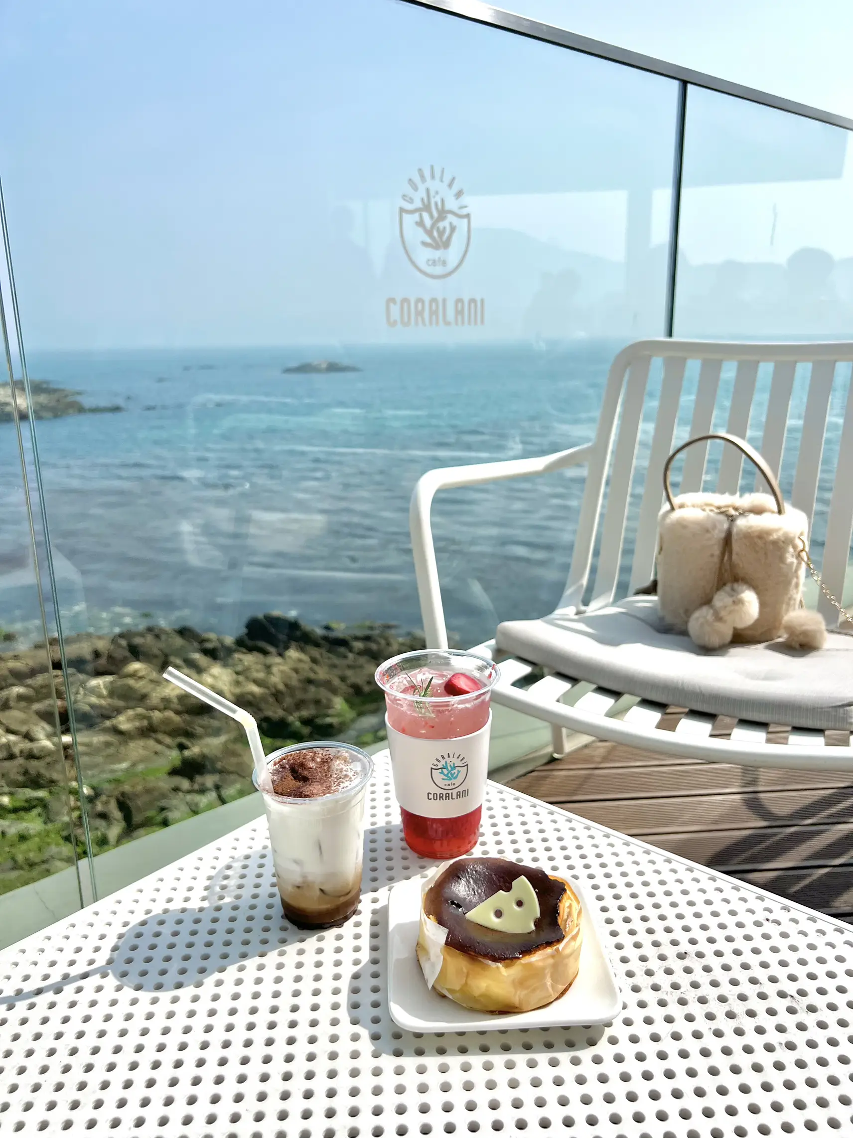 พาฮอปคาเฟ่ที่ปูซาน CORALANI CAFE | แกลเลอรีที่โพสต์โดย Vaews | Lemon8