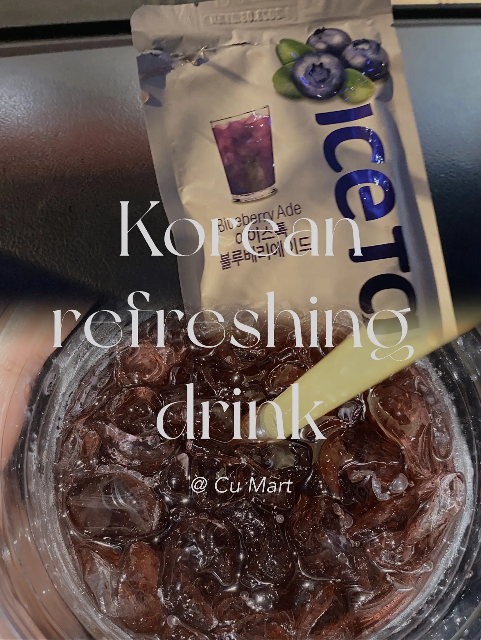 Trying korean refreshing drink from CU mart | Galeri disiarkan oleh Ain ...