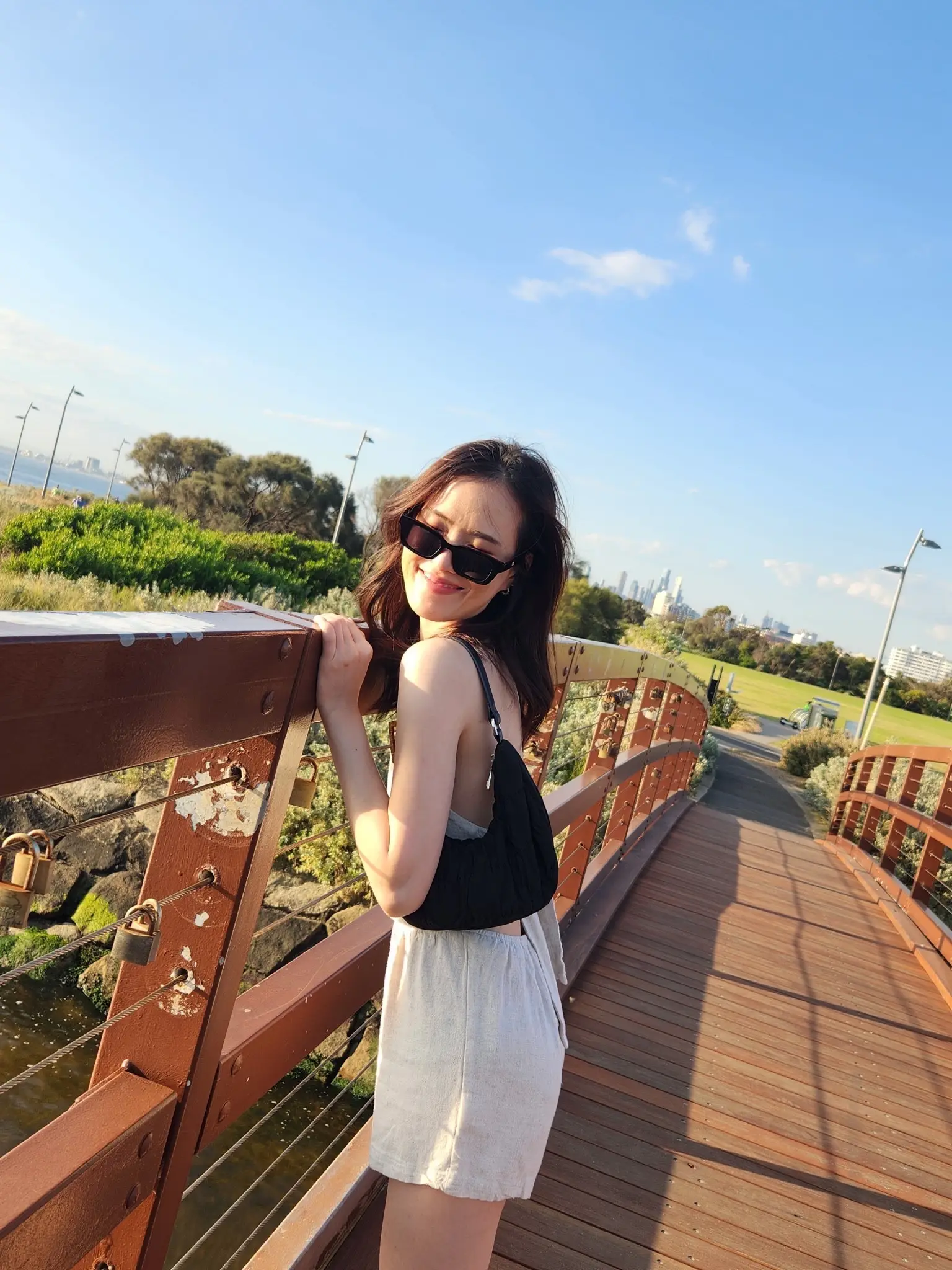 OOTD Summer | ep.4 ชุดจั้มสูทสั้น+เปิดหลัง 🔥 | แกลเลอรีที่โพสต์โดย eiwweaver | Lemon8