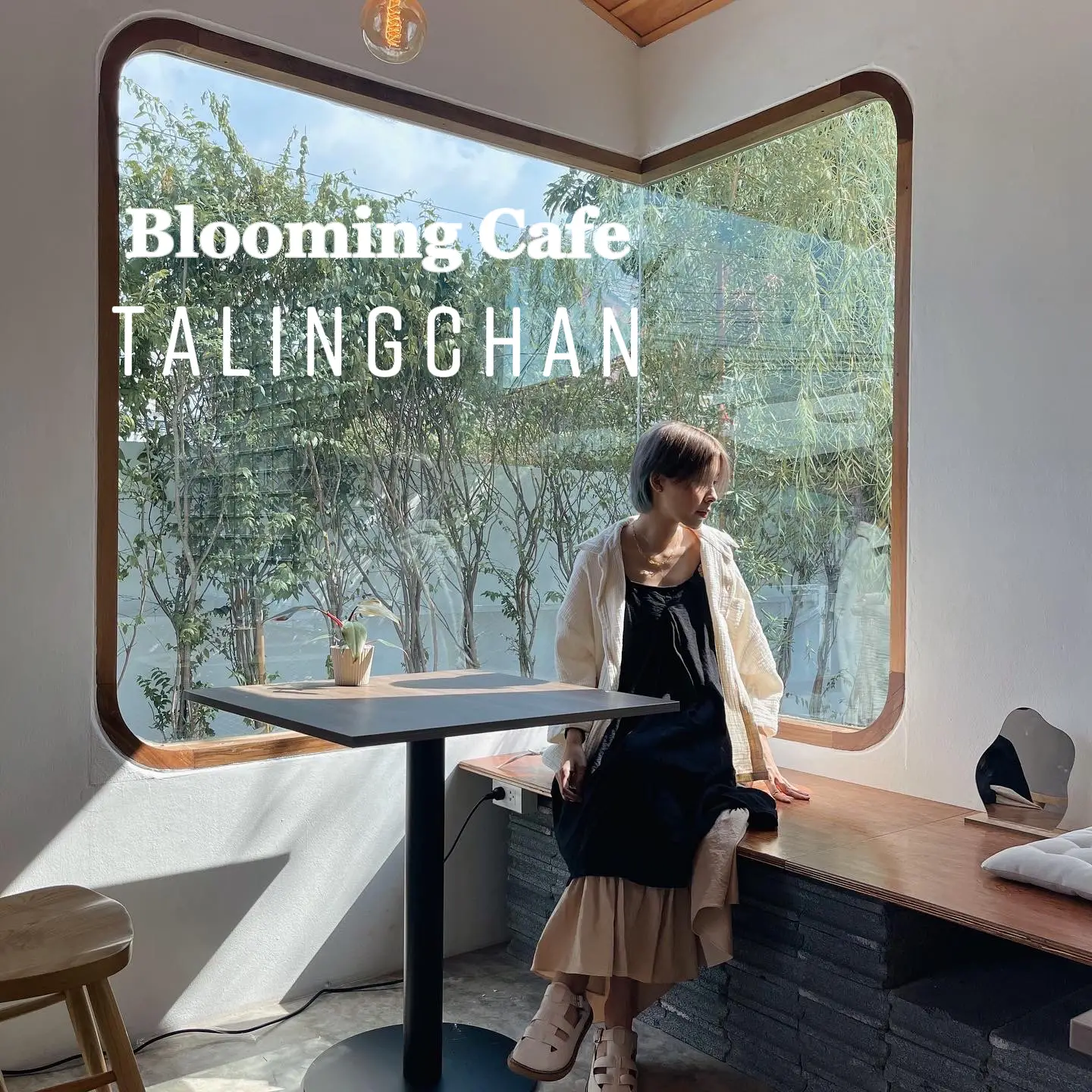 Blooming Cafe🦋 คาเฟ่เปิดใหม่ย่านสวนผักตลิ่งชัน มู้ดดีมากกกกก | แกลเลอรีที่โพสต์โดย Doubletee ...