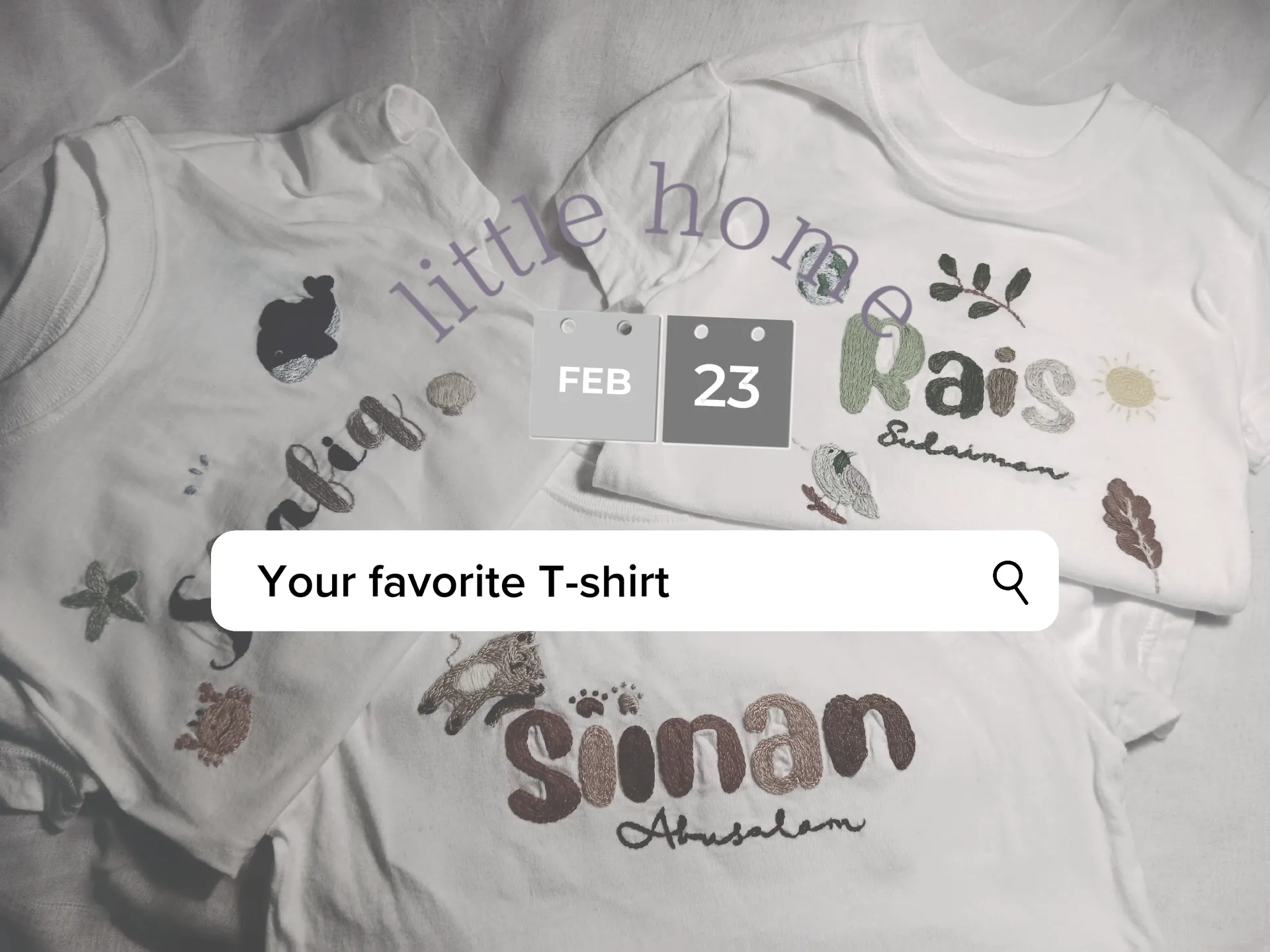 embroidery T-shirt | แกลเลอรีที่โพสต์โดย Sufida Muhammad | Lemon8