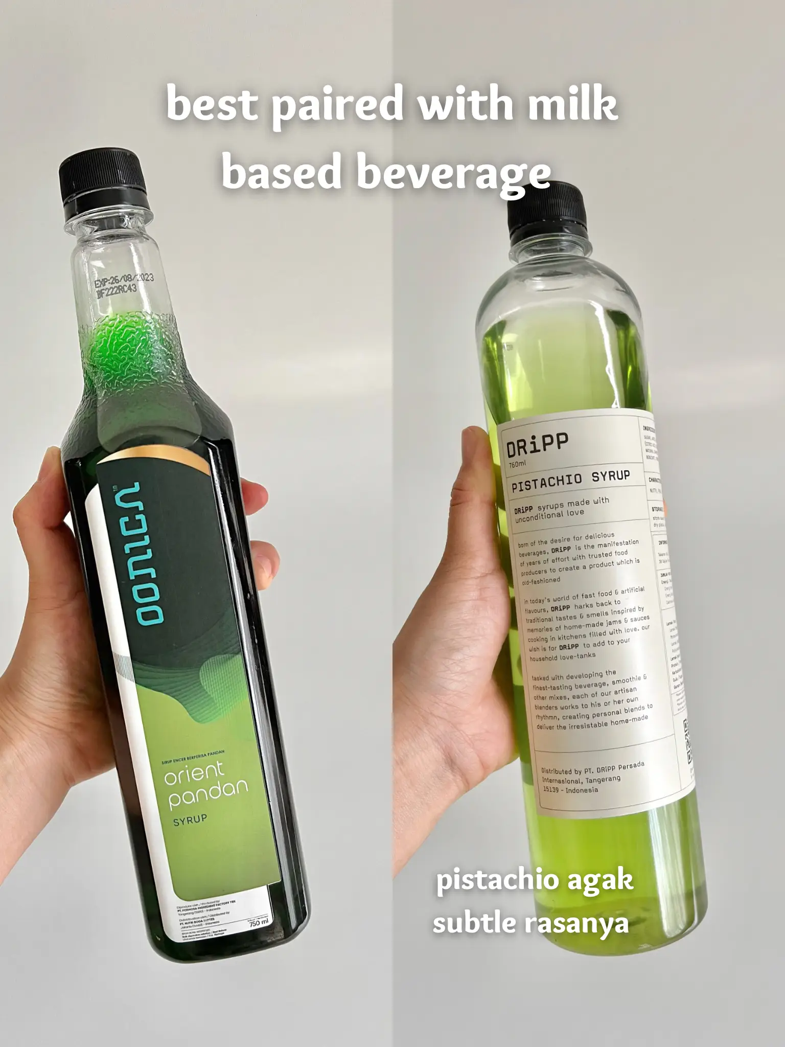 My mini collection🤩 Syrup for latte based beverage | Galeri diposting ...