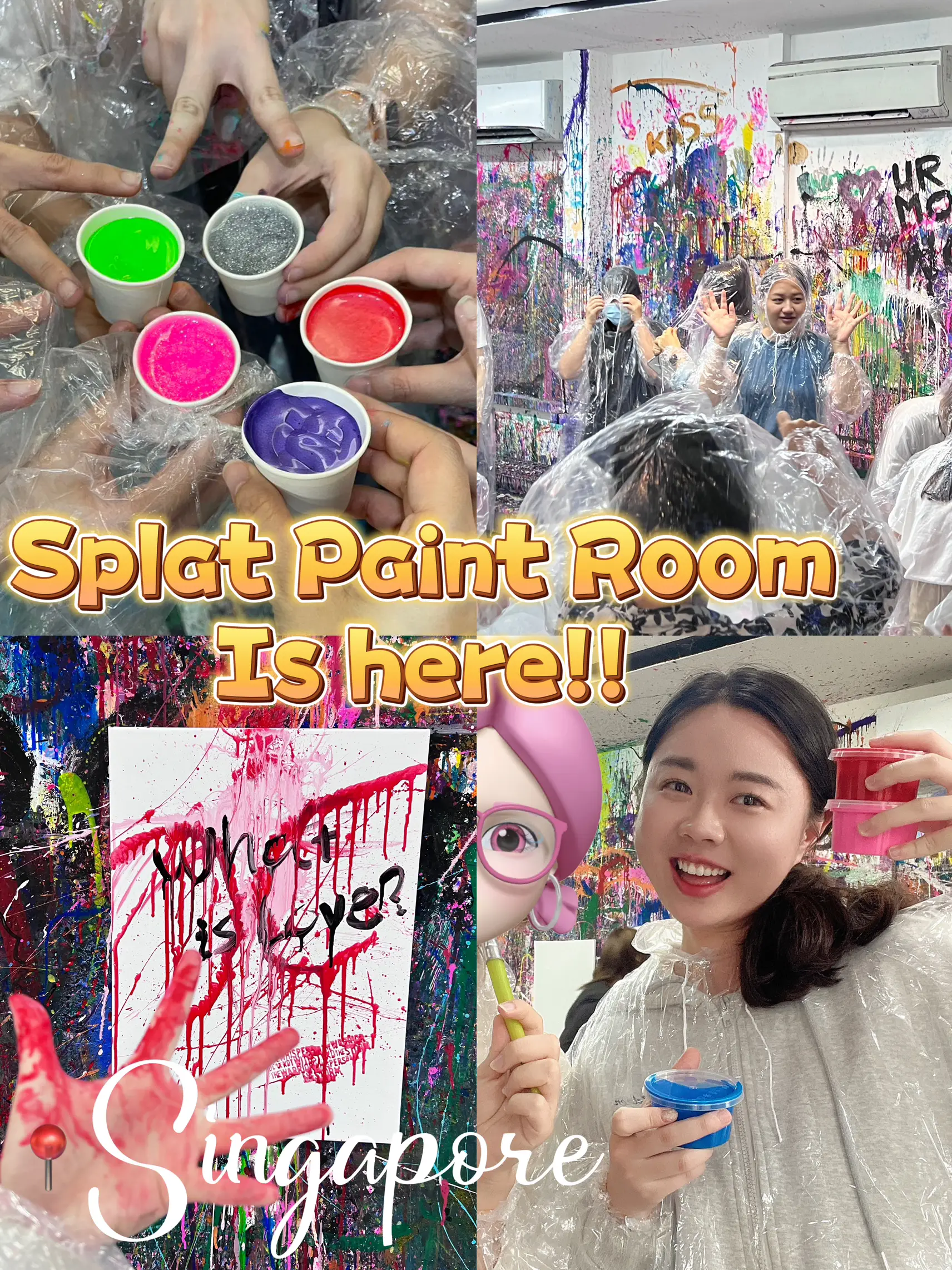 Singapore Venting Splat Paint Room😍Super FUN!!!!! | Gallery posted by ...