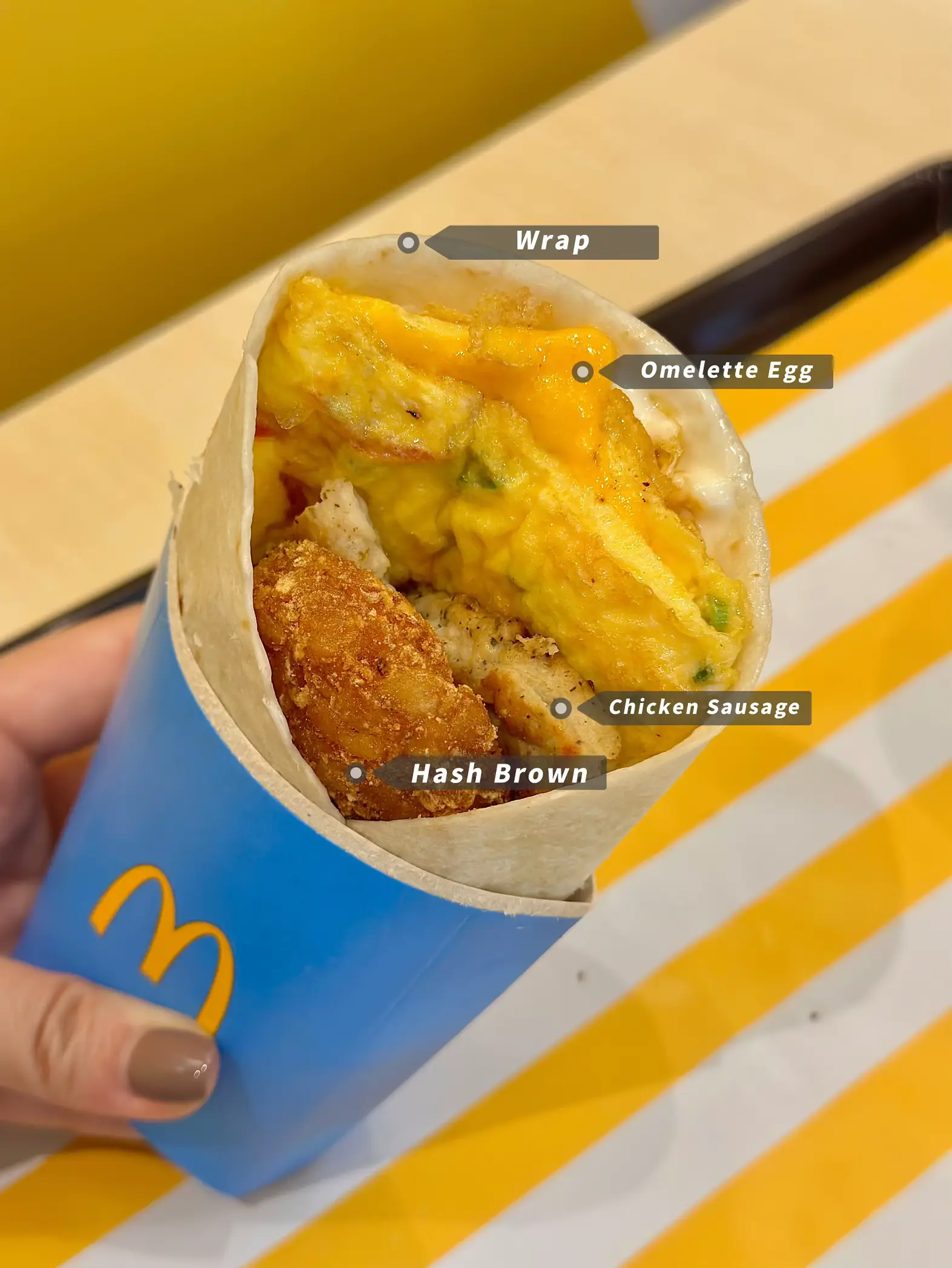 It’s never too late to try MCD breakfast wrap 🤤🌯 | แกลเลอรีที่โพสต์โดย ...
