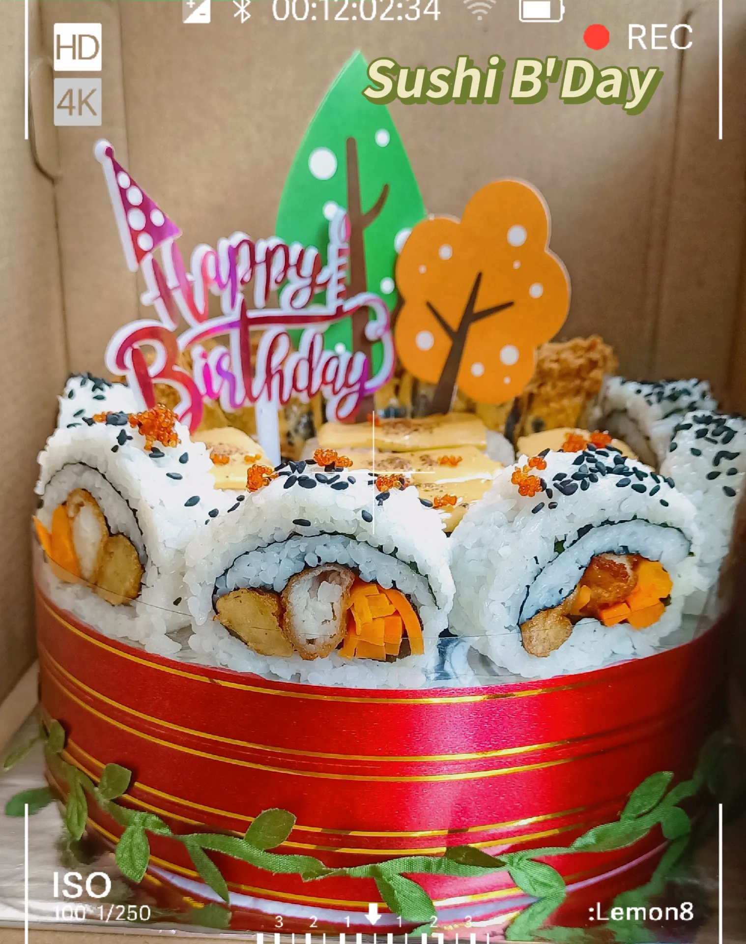 Sushi B'Day | Galeri diposting oleh Fatima Patel | Lemon8