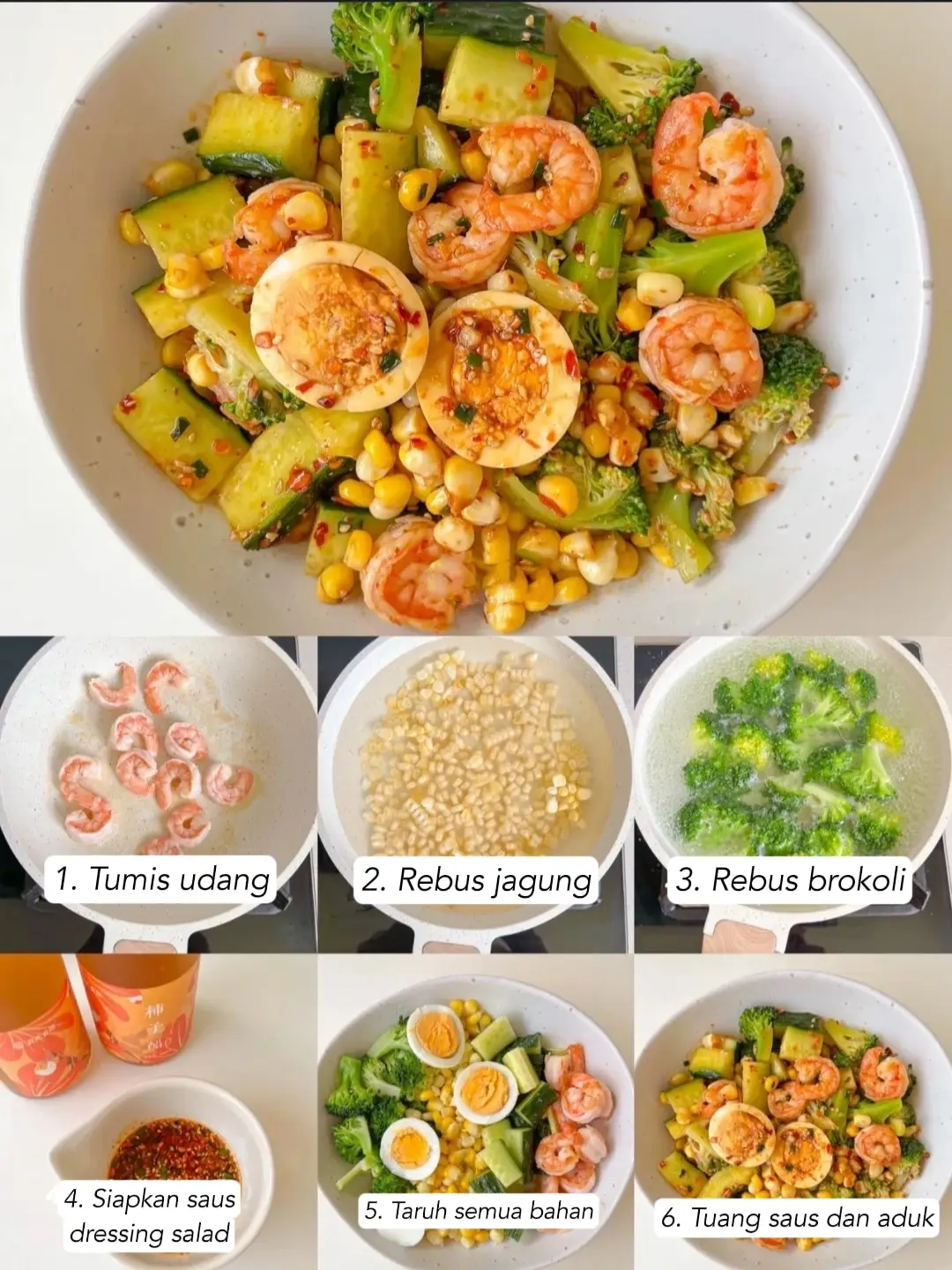 GAMPANG BANGET RESEP SALAD DIET 🥗🥗🥗 | Galeri diposting oleh resep.sehat ...