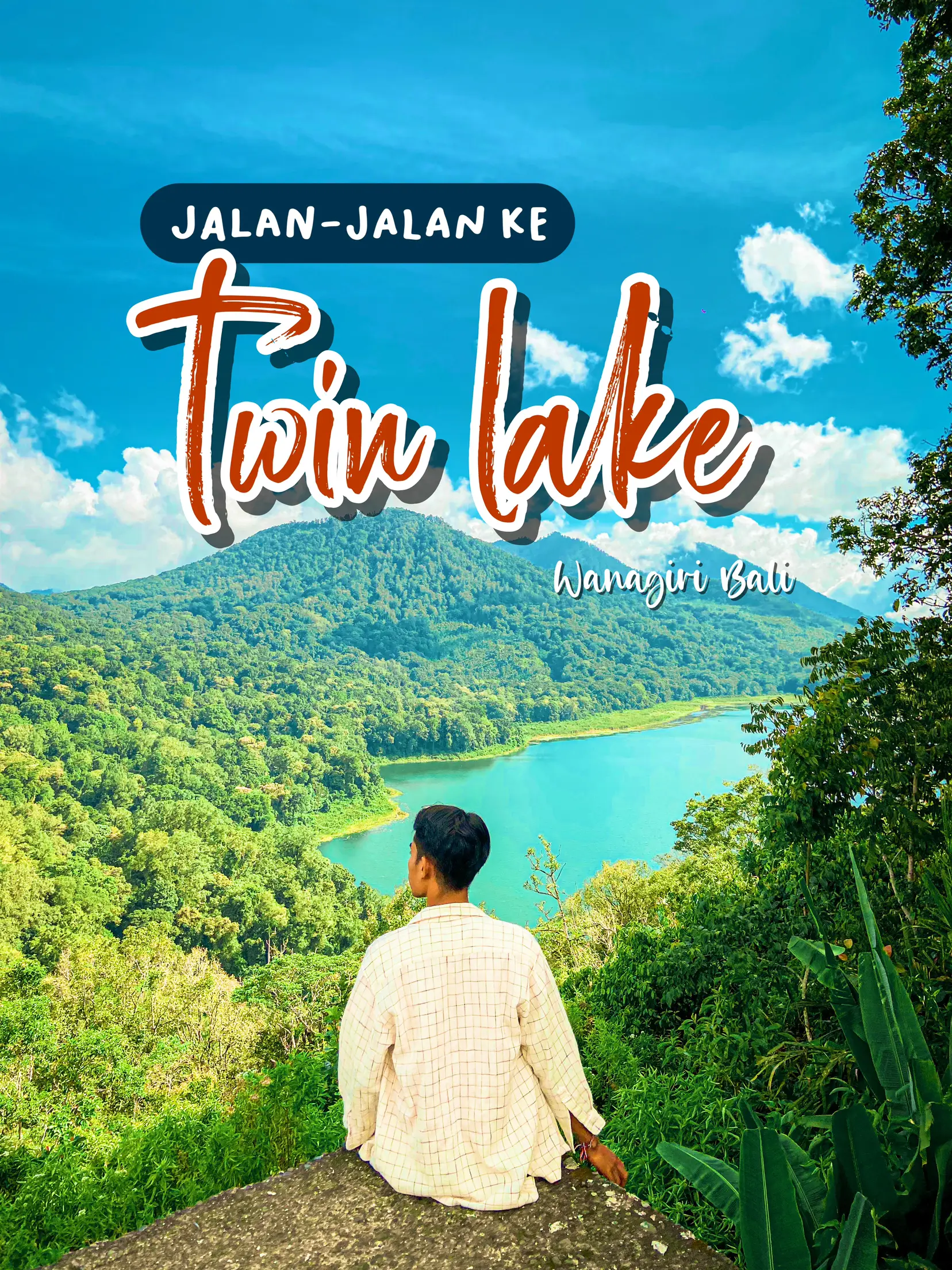 Jalan-jalan ke Twin lake wanagiri buleleng Bali 🍃 | แกลเลอรีที่โพสต์โดย andre.simsek | Lemon8