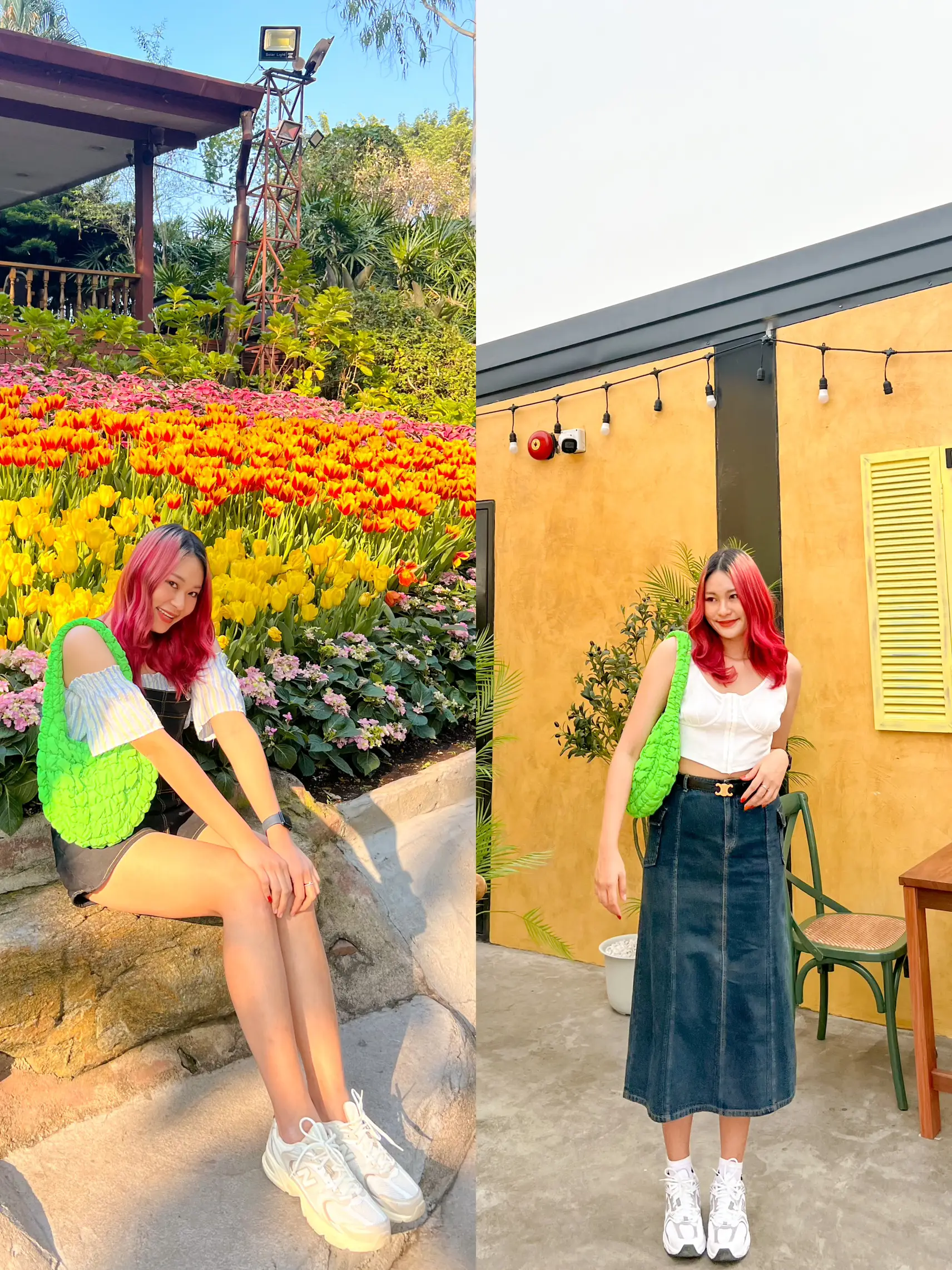 รีวิว Carlyn VS Cos 🤍💚🧡 | แกลเลอรีที่โพสต์โดย Pch.pchy | Lemon8