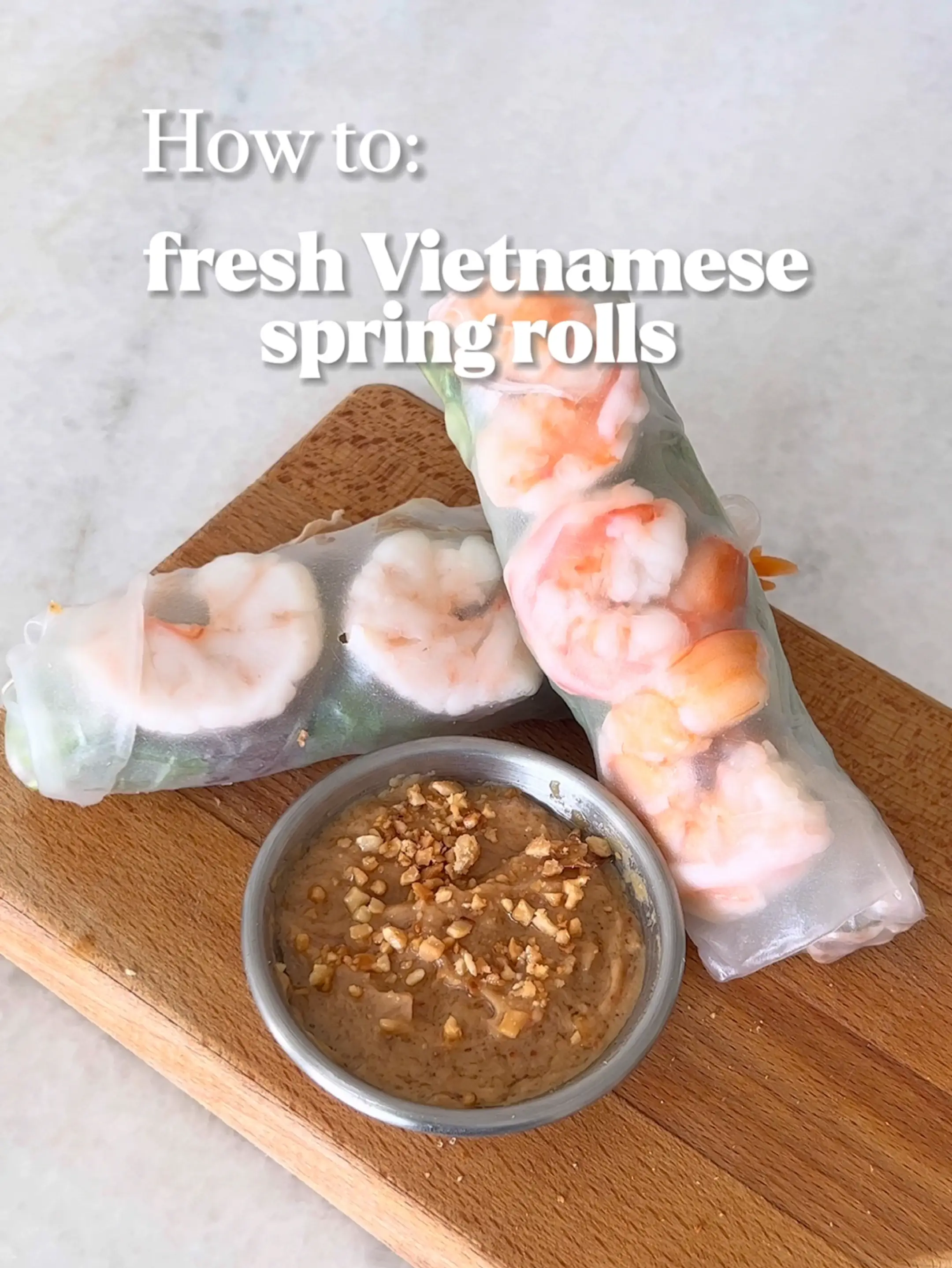 fresh spring rolls | diet recipe | Video published by myitchymouth | Lemon8