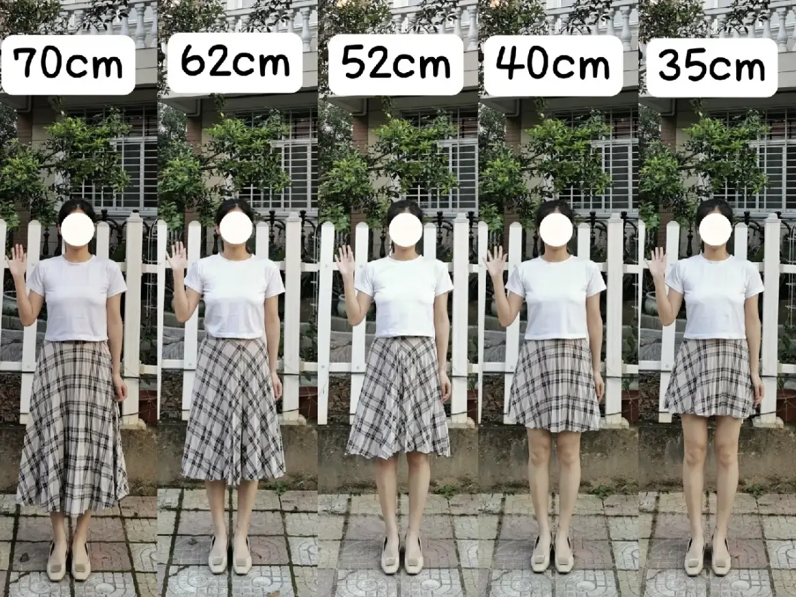 REFERENSI PANJANG ROK UNTUK TINGGI 153CM 💎 📐 | Galeri diposting oleh Fashion.hacks | Lemon8