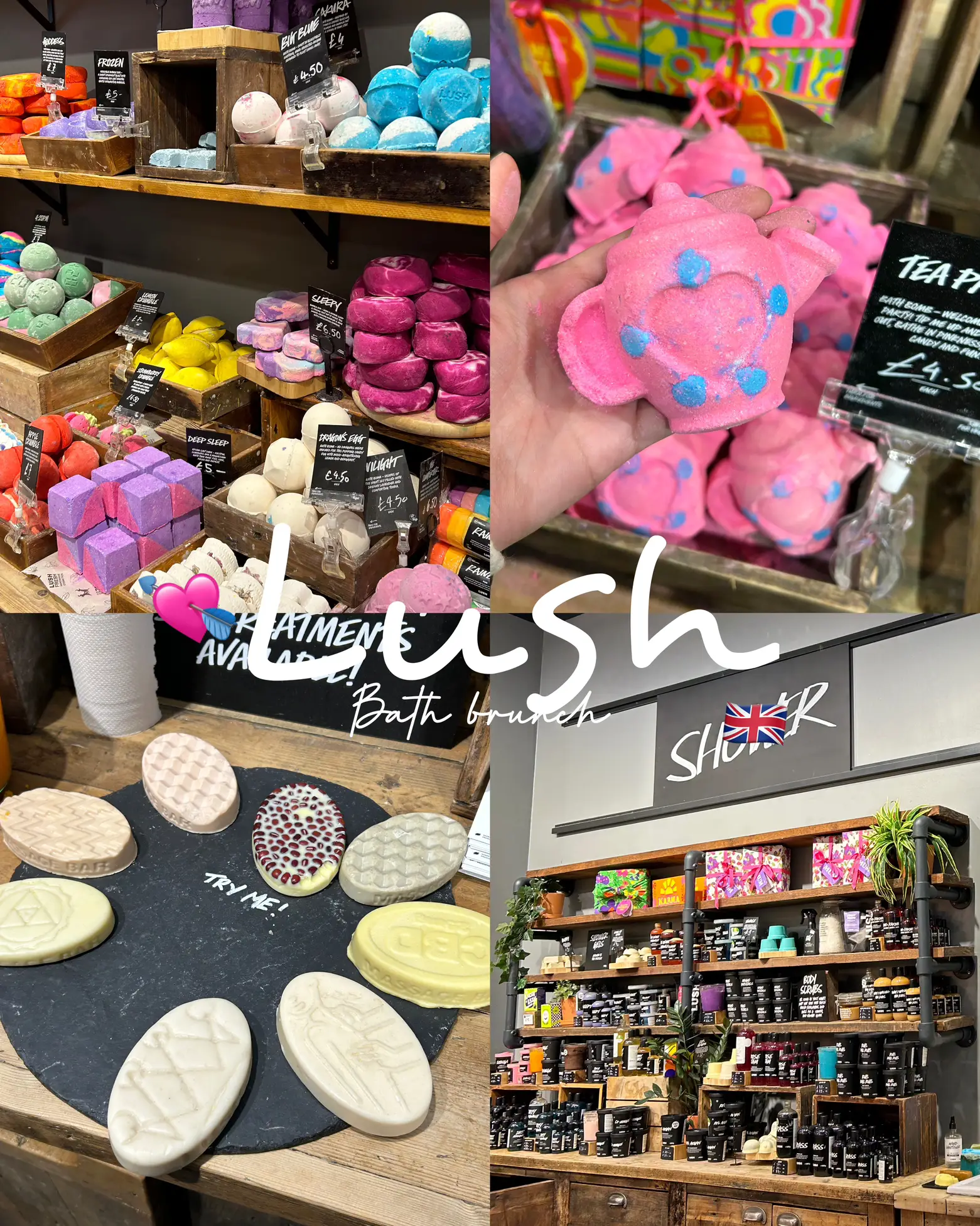 🇬🇧💘 พาส่อง LUSH ที่อังกฤษ น่าตำทุกอย่าง!!! | แกลเลอรีที่โพสต์โดย 𝙆𝙞𝙩𝙩𝙮𝙋. | Lemon8